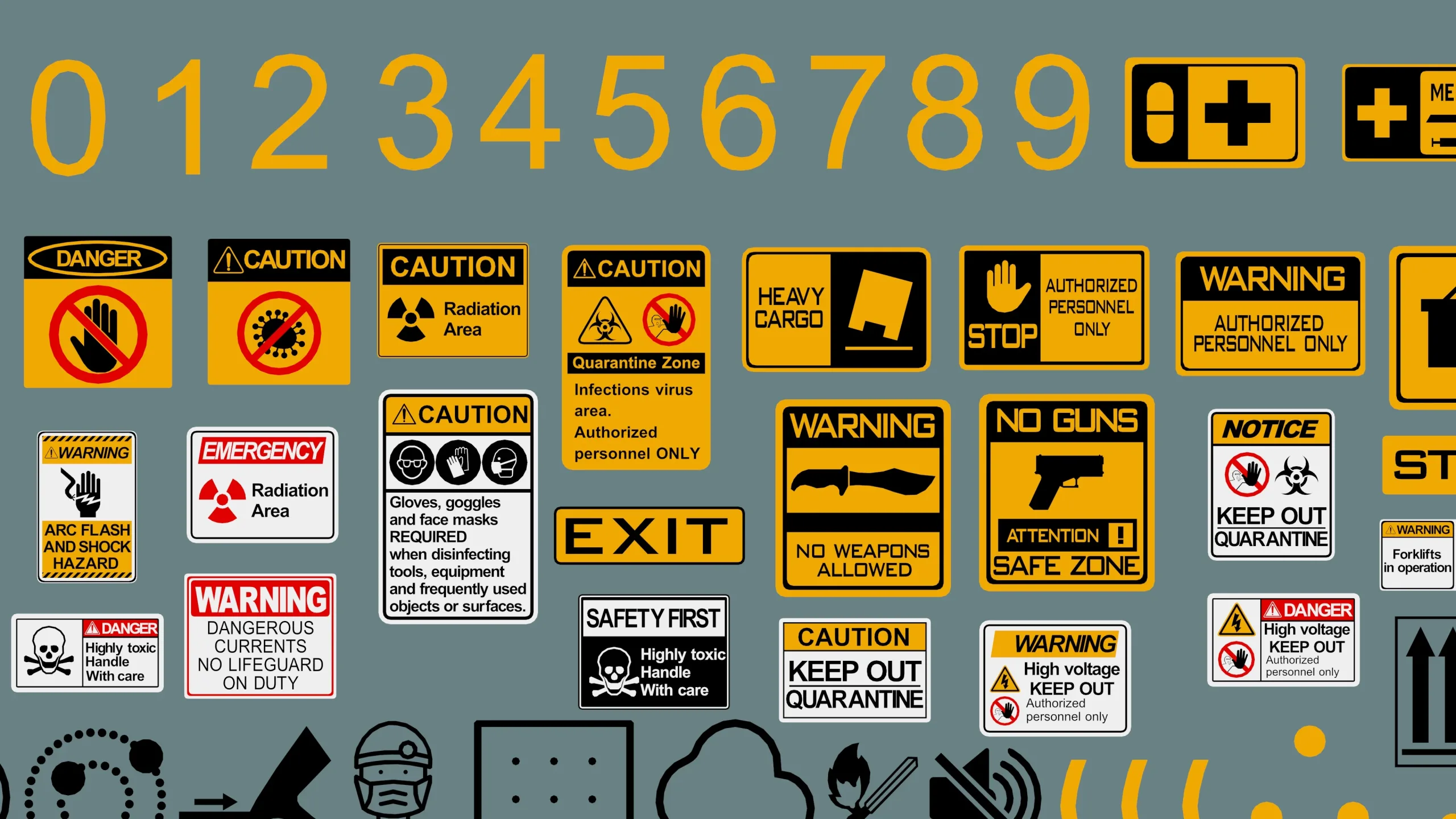 Polygon Decals - 201 pieces - Collection - FlippedNormals