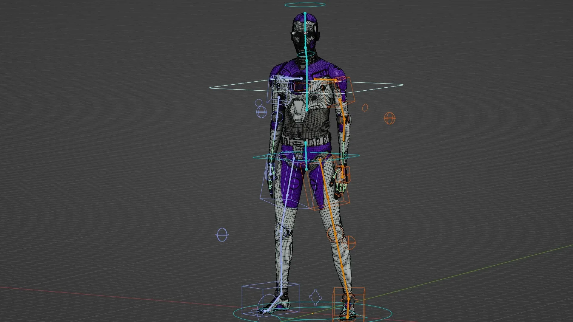 HUMANOID ORPHEUS-J Auto-Rig Pro - FlippedNormals