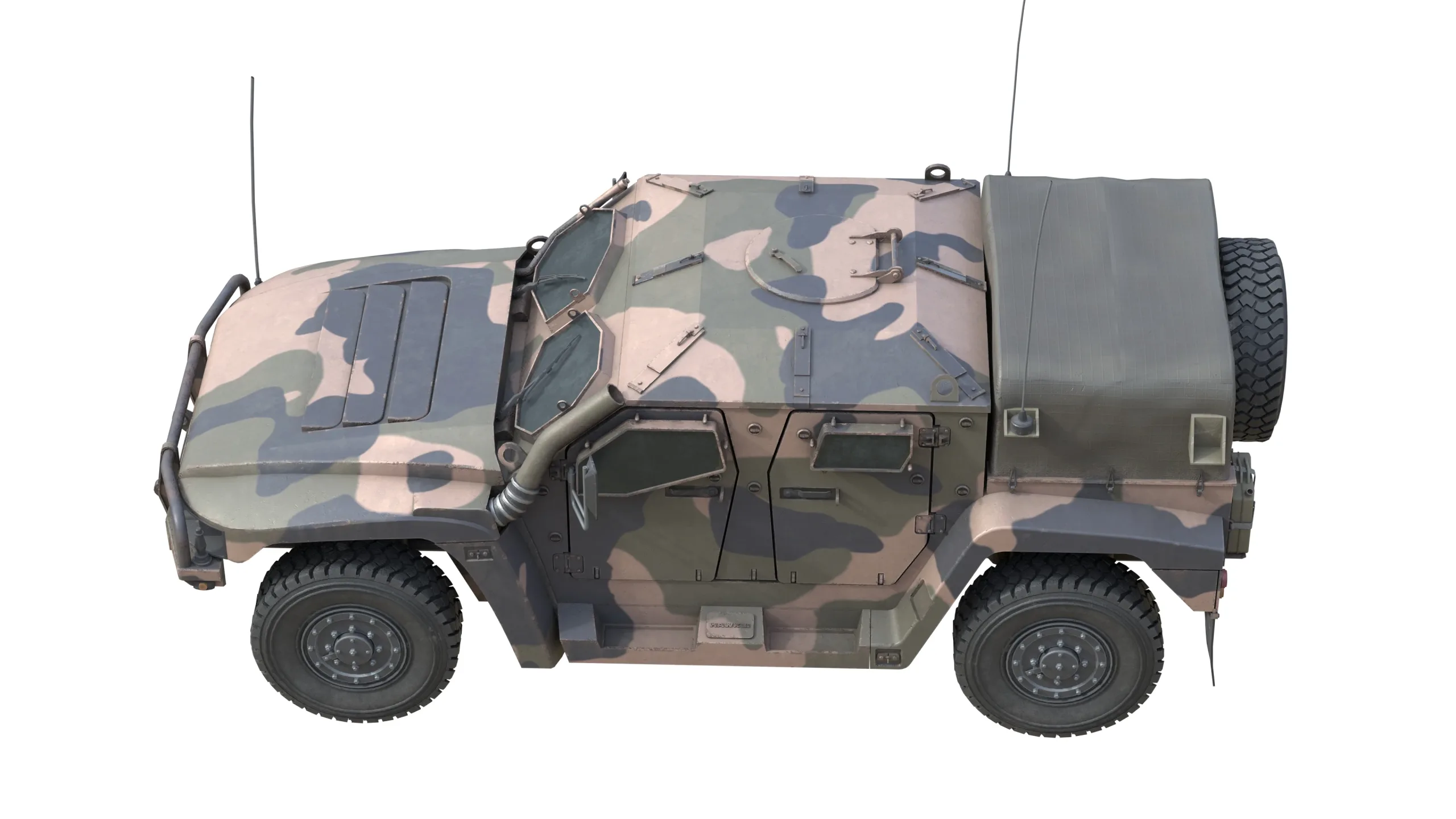 Hawkei PMV 4x4 - FlippedNormals