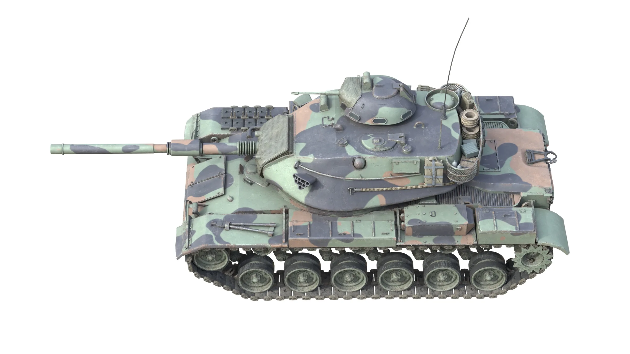 M60 battle Tank - FlippedNormals