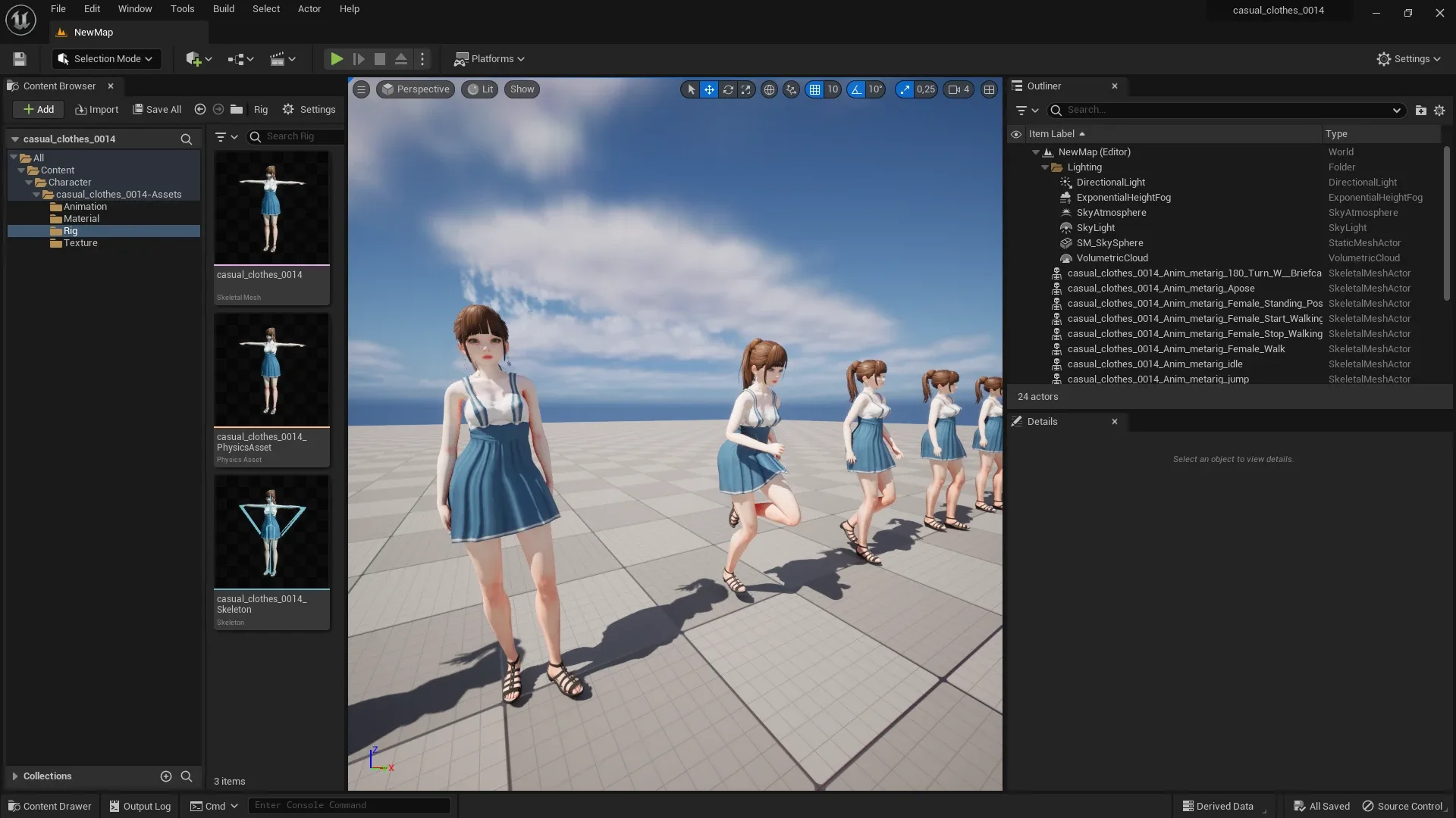 Casual Clothing 0014 - UE5 - Unity - FlippedNormals