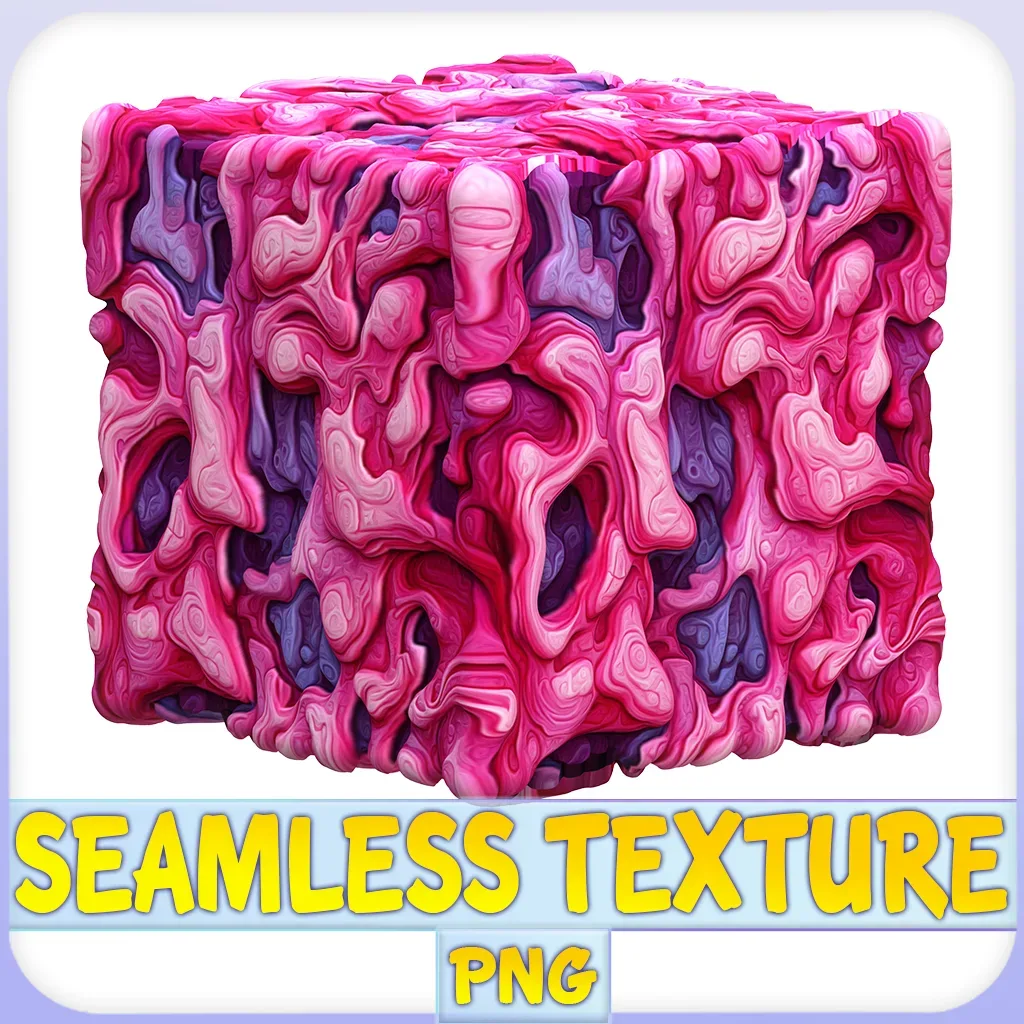 Stylized Alien Seamless Texture - FlippedNormals