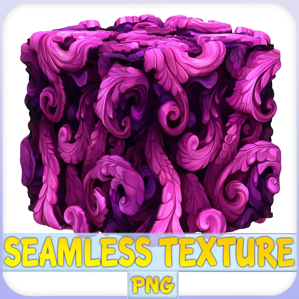 Stylized Foliage Seamless Texture - FlippedNormals