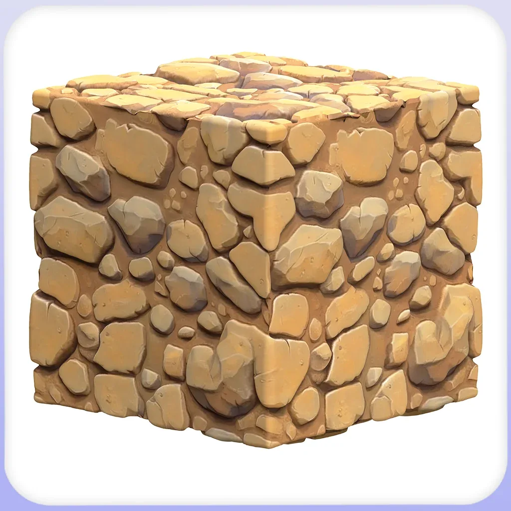 Stylized Ground Seamless Texture - FlippedNormals