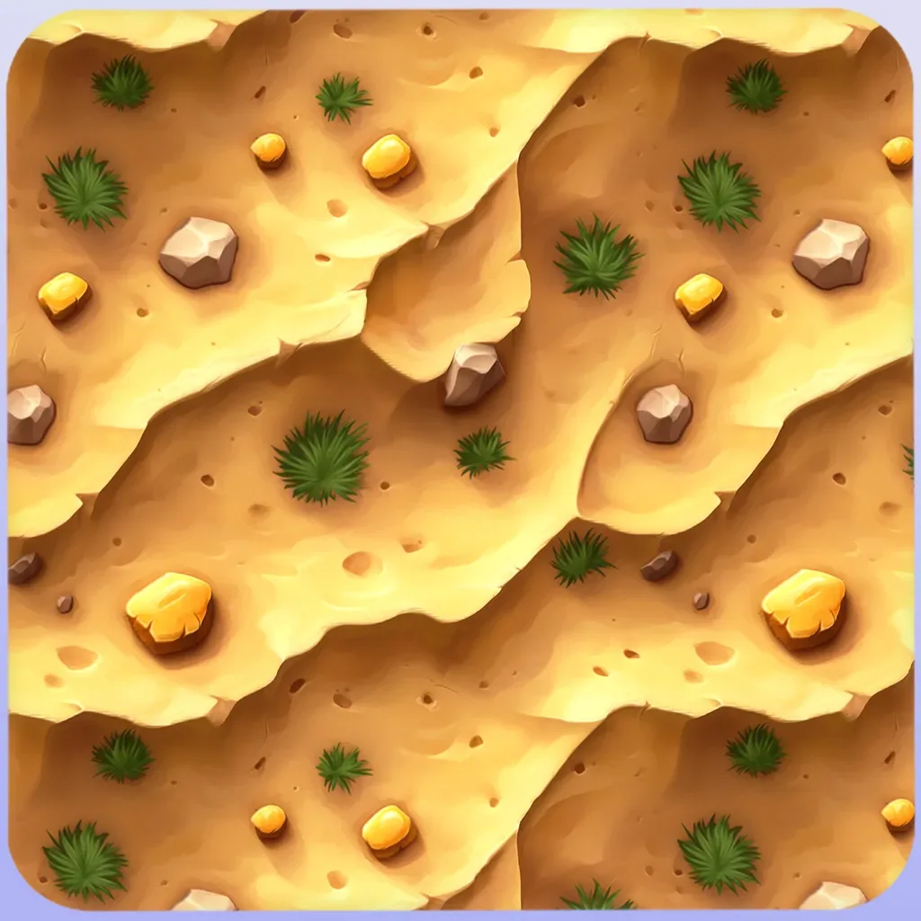 Stylized Ground Seamless Texture - FlippedNormals