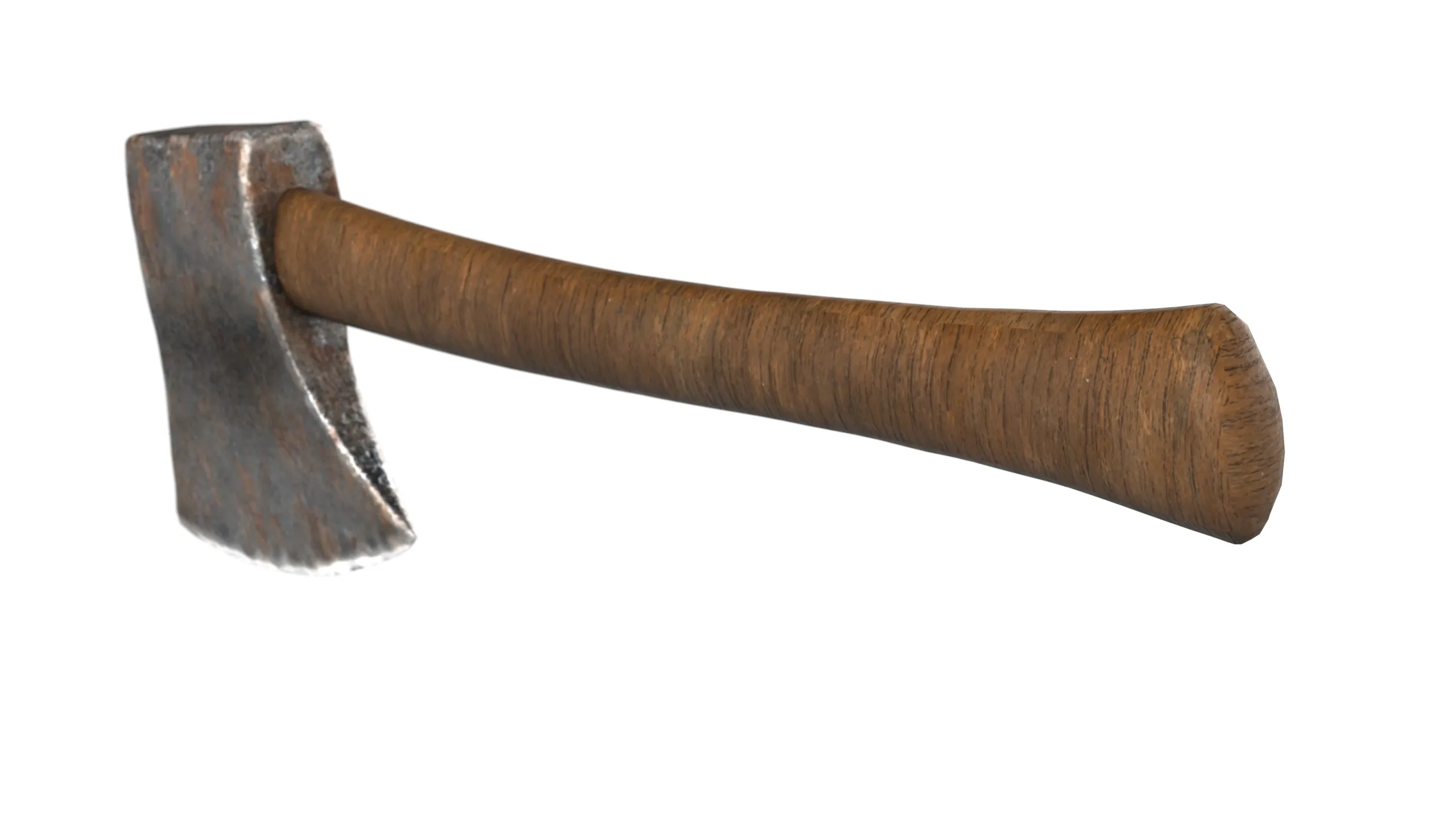 Rusty Axe 3D Model - FlippedNormals