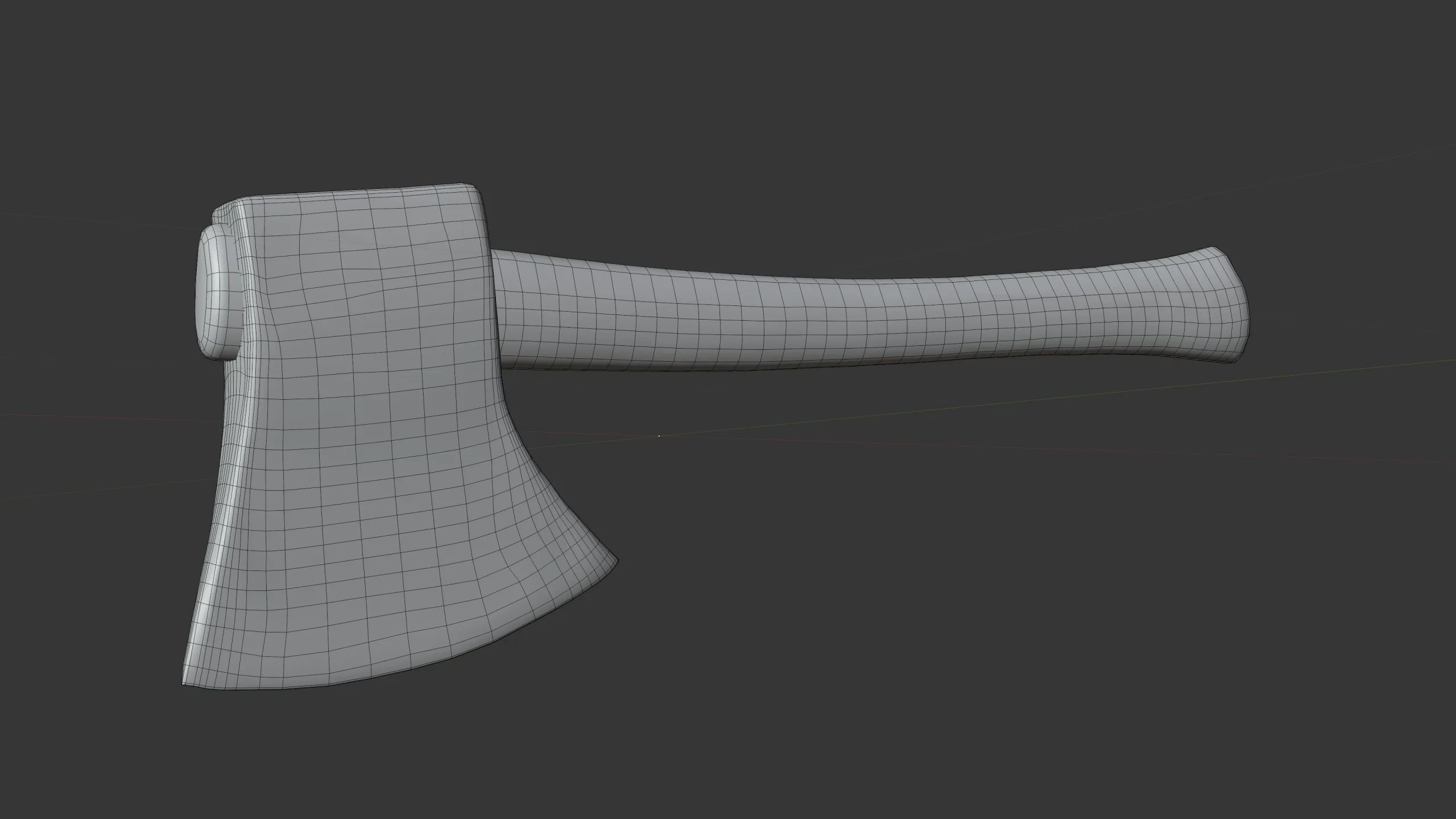 Rusty Axe 3D Model - FlippedNormals