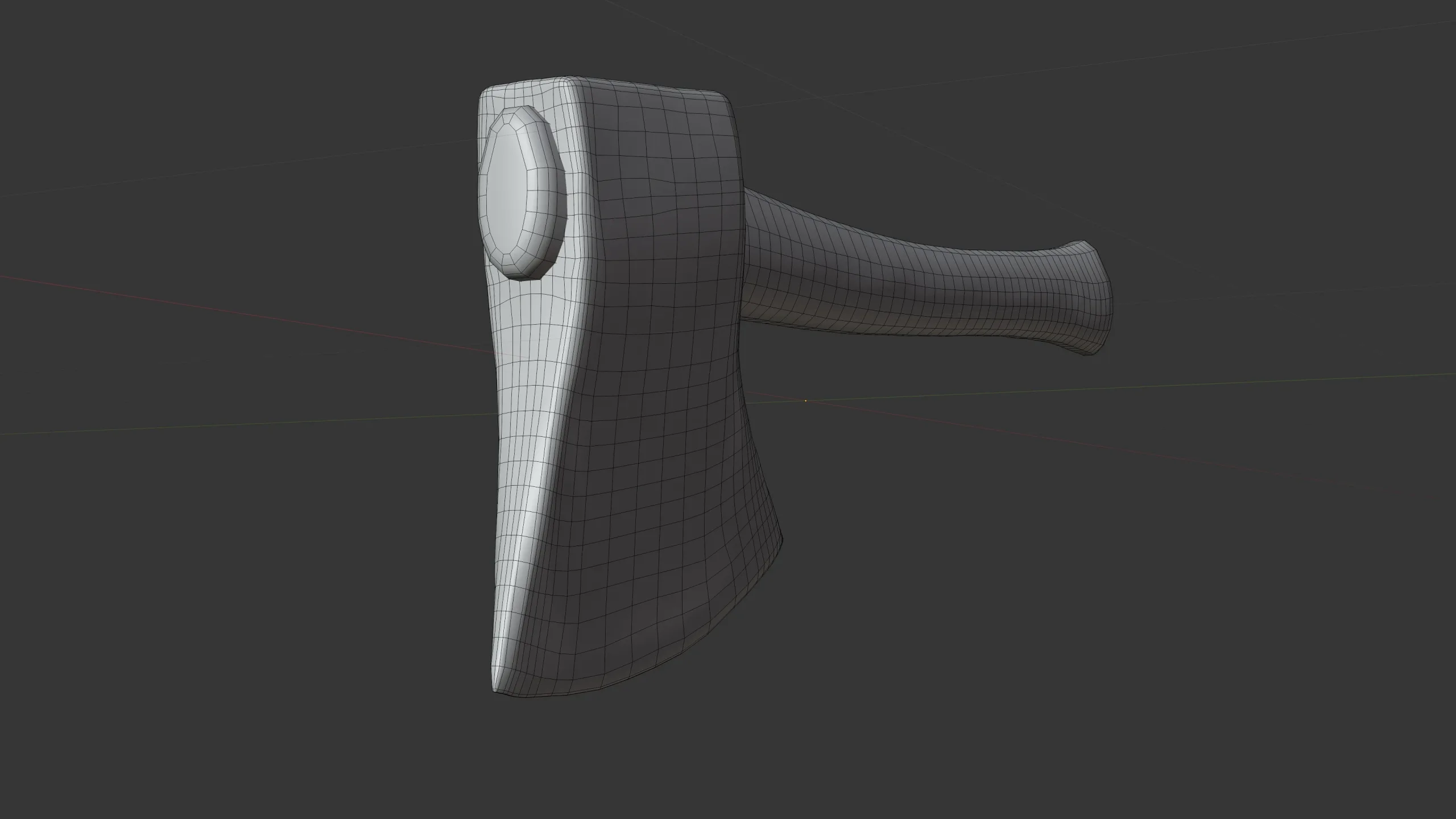 Rusty Axe 3D Model - FlippedNormals