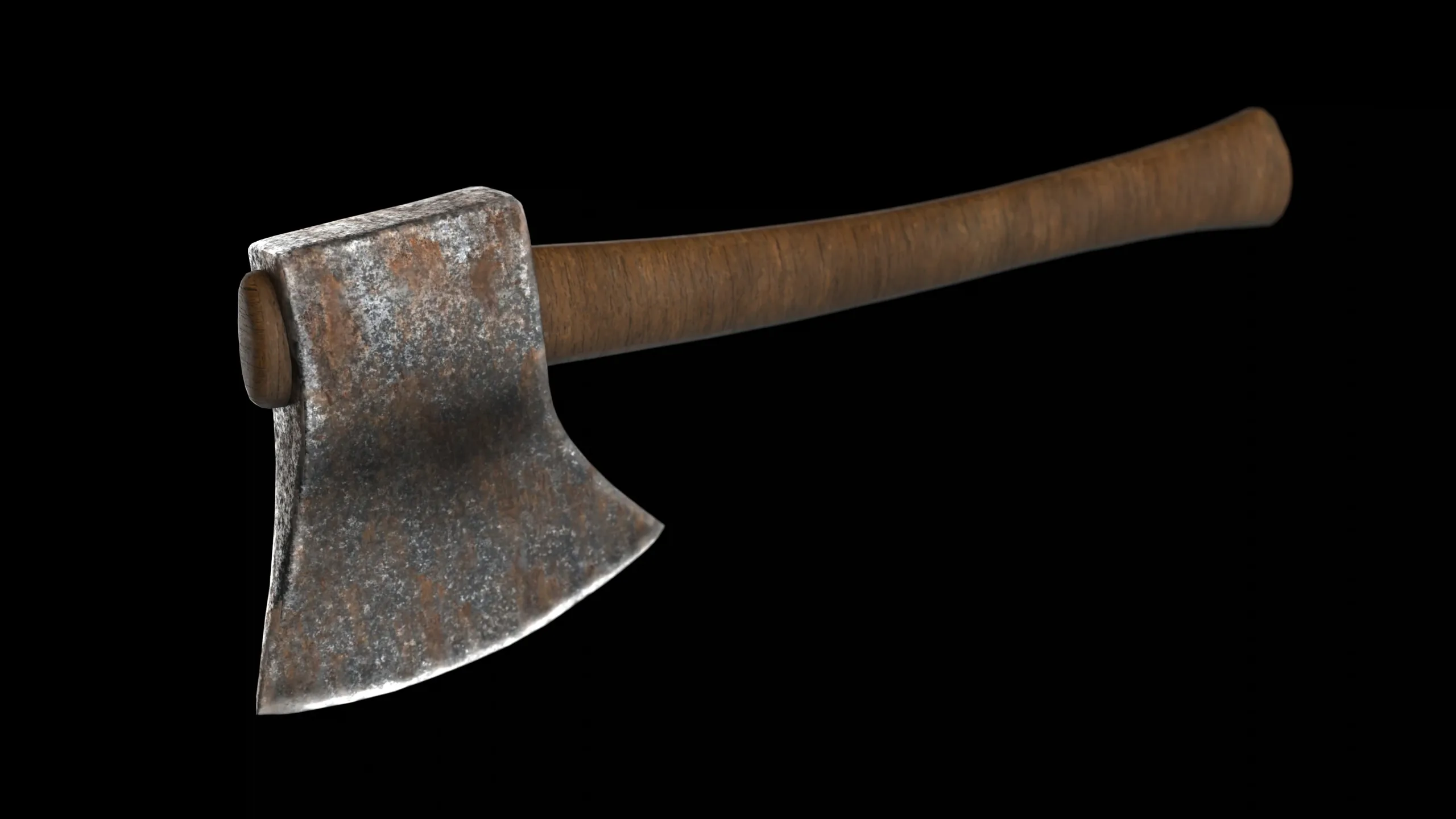 Rusty Axe 3D Model - FlippedNormals