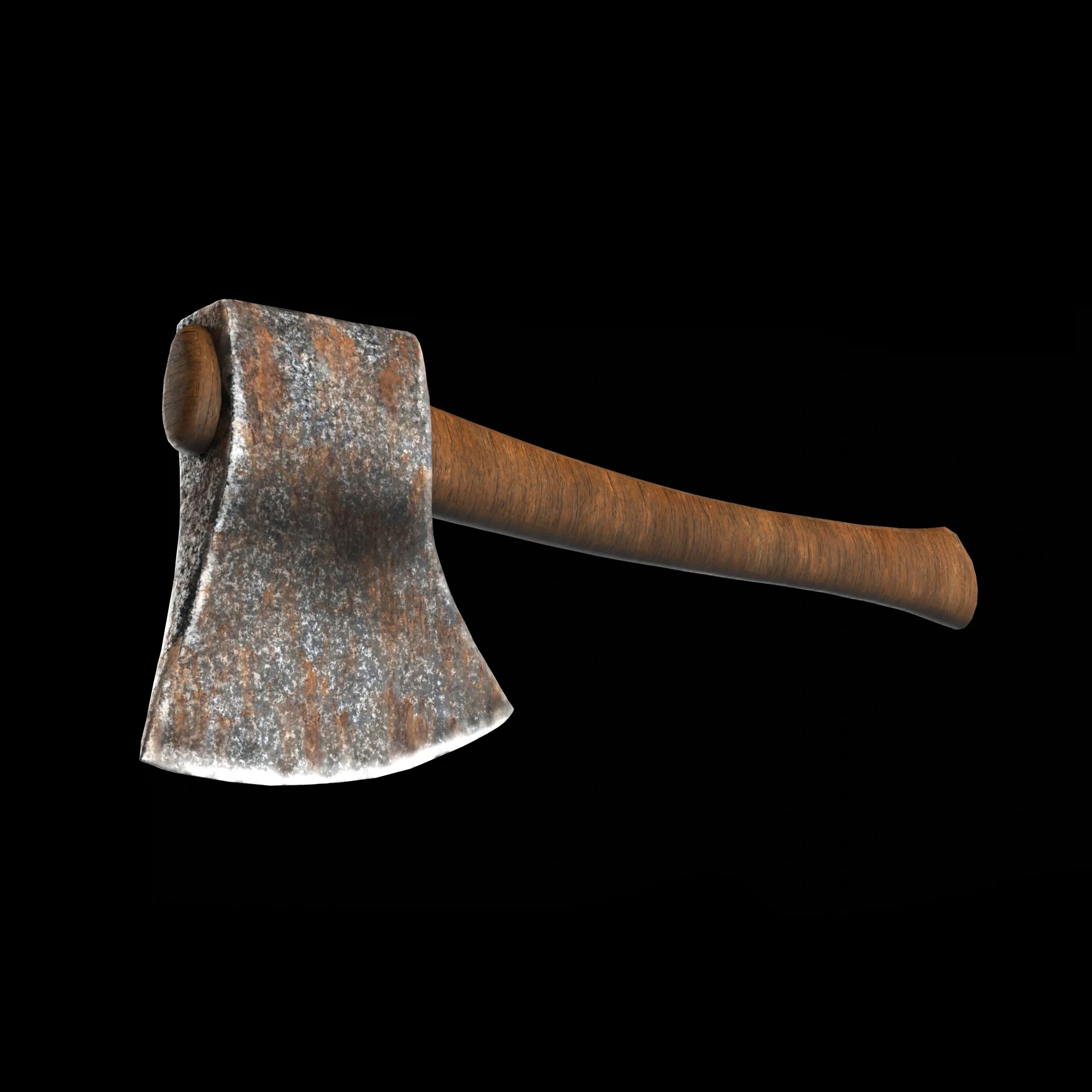 Rusty Axe 3D Model - FlippedNormals