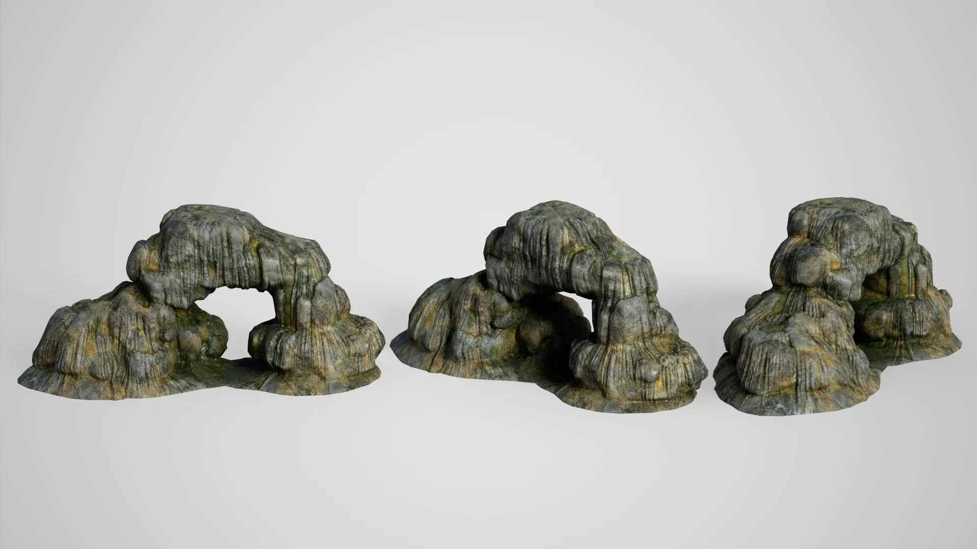 10 Modular Cave Bases - 250127 - FlippedNormals