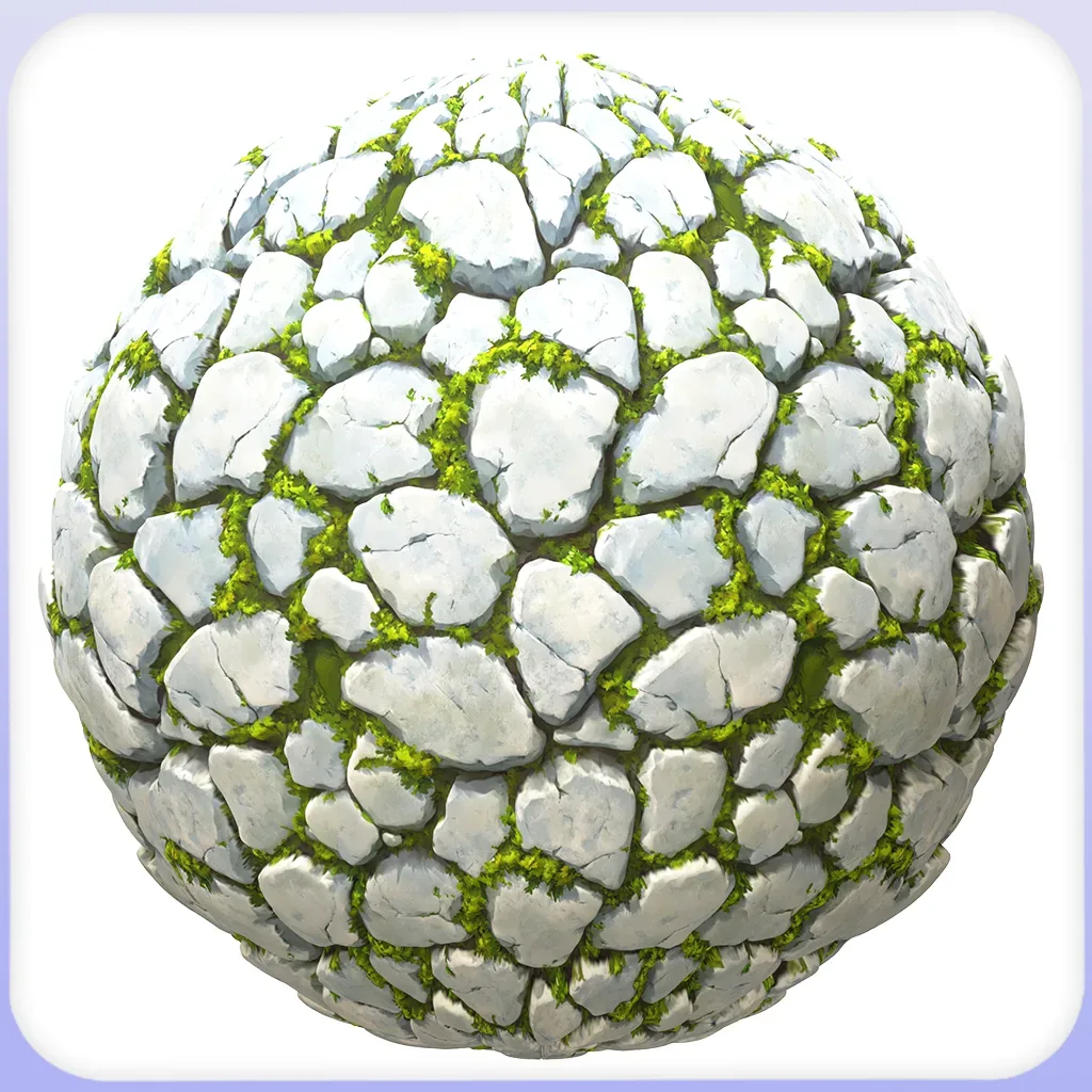 Stylized Stone Seamless Texture - FlippedNormals
