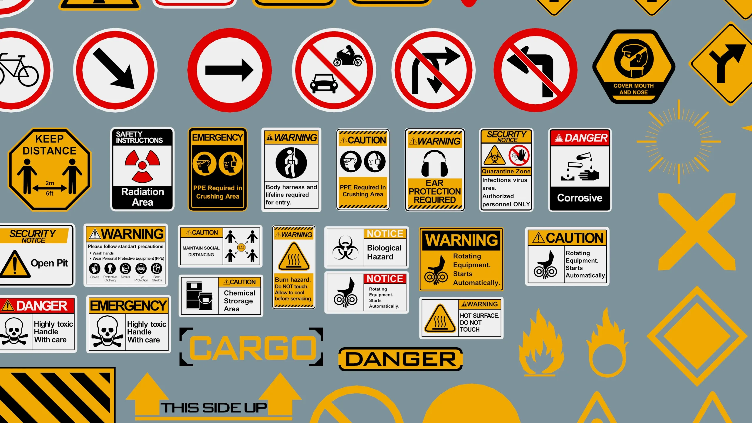 Polygon Decals 202 pieces - Collection - FlippedNormals