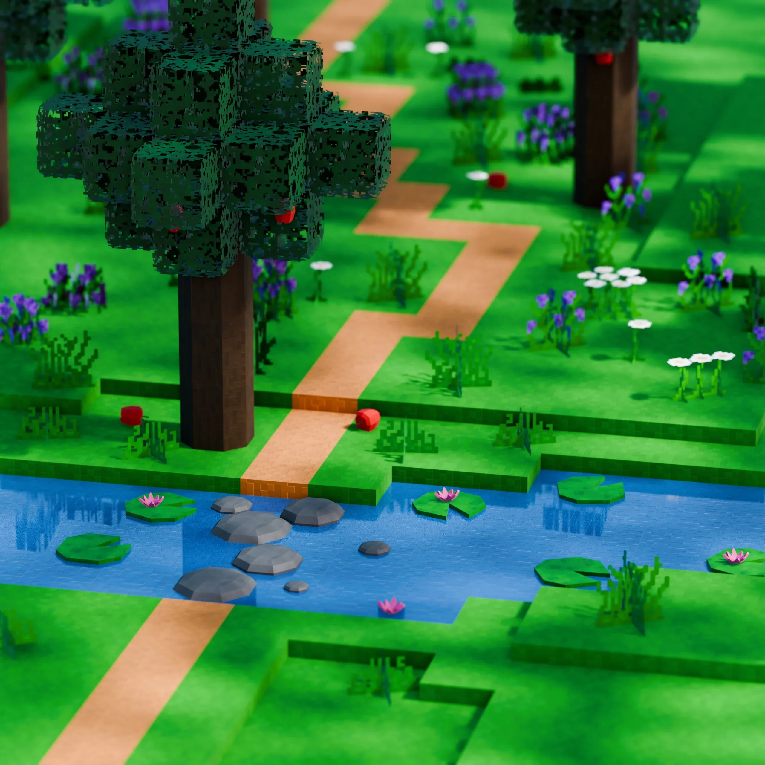 Pixel Farm (Modular Asset Pack) - FlippedNormals