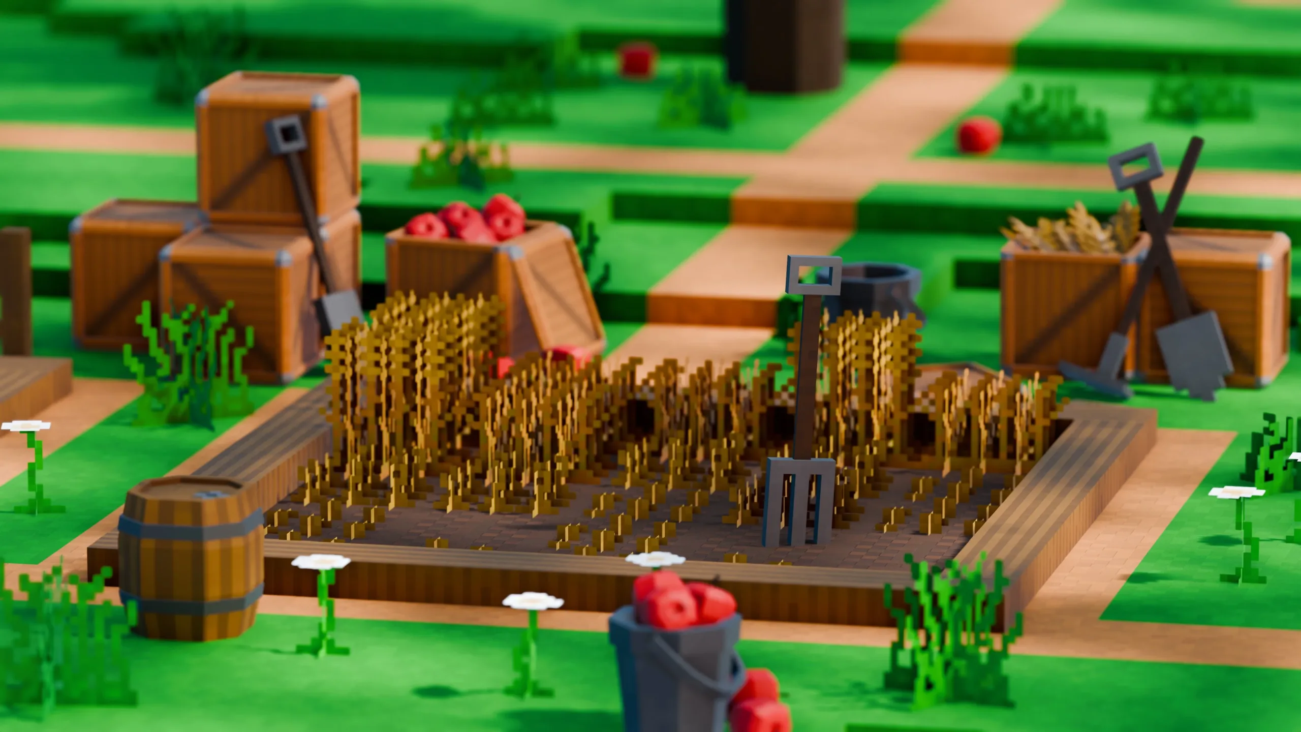 Pixel Farm (Modular Asset Pack) - FlippedNormals