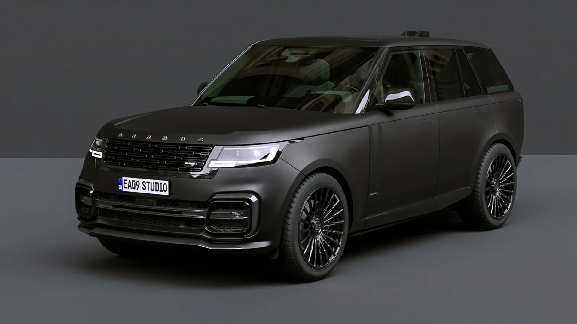 Range Rover BRABUS 600 - FlippedNormals