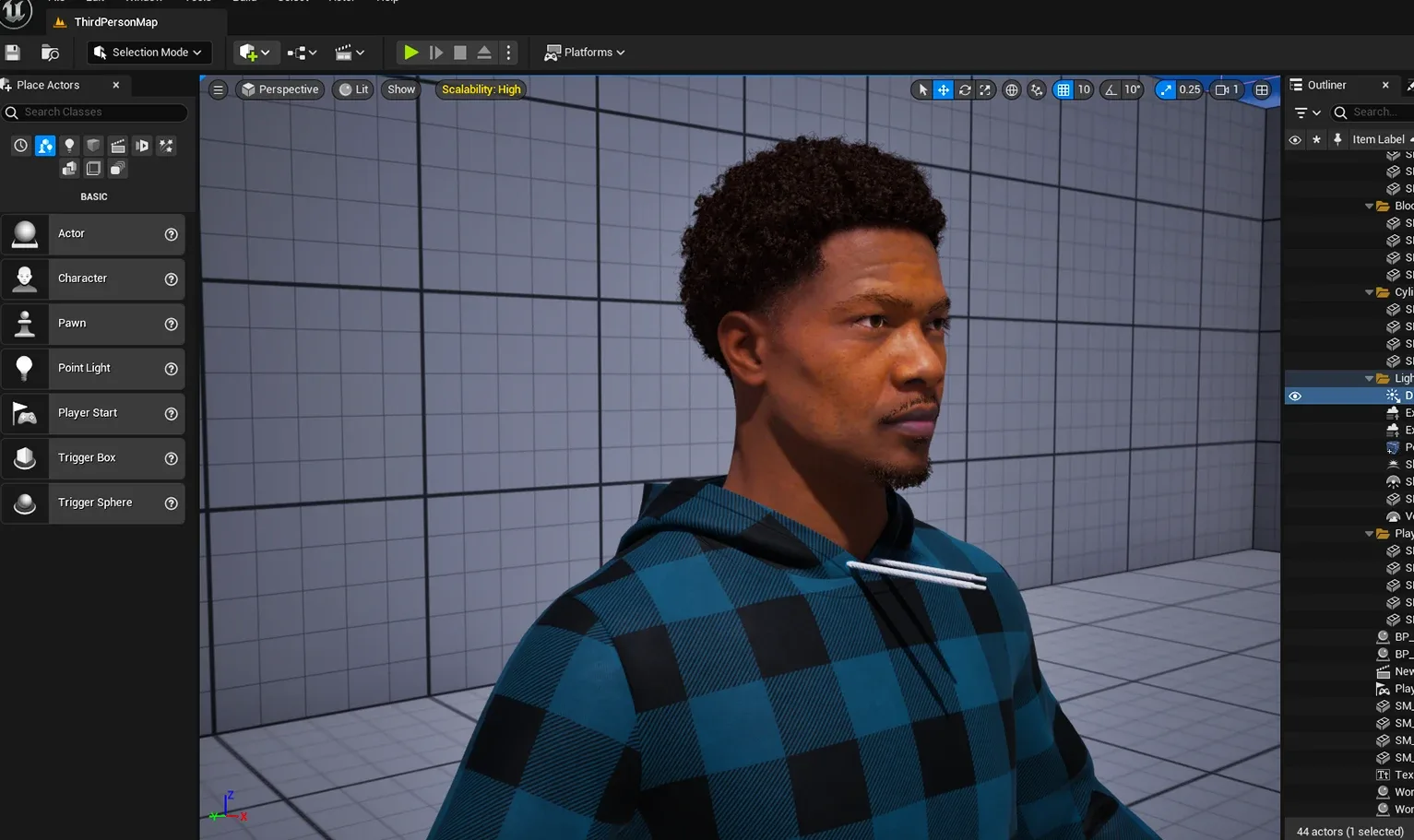 PixelHair Hairstyle - Thick Bob - FlippedNormals