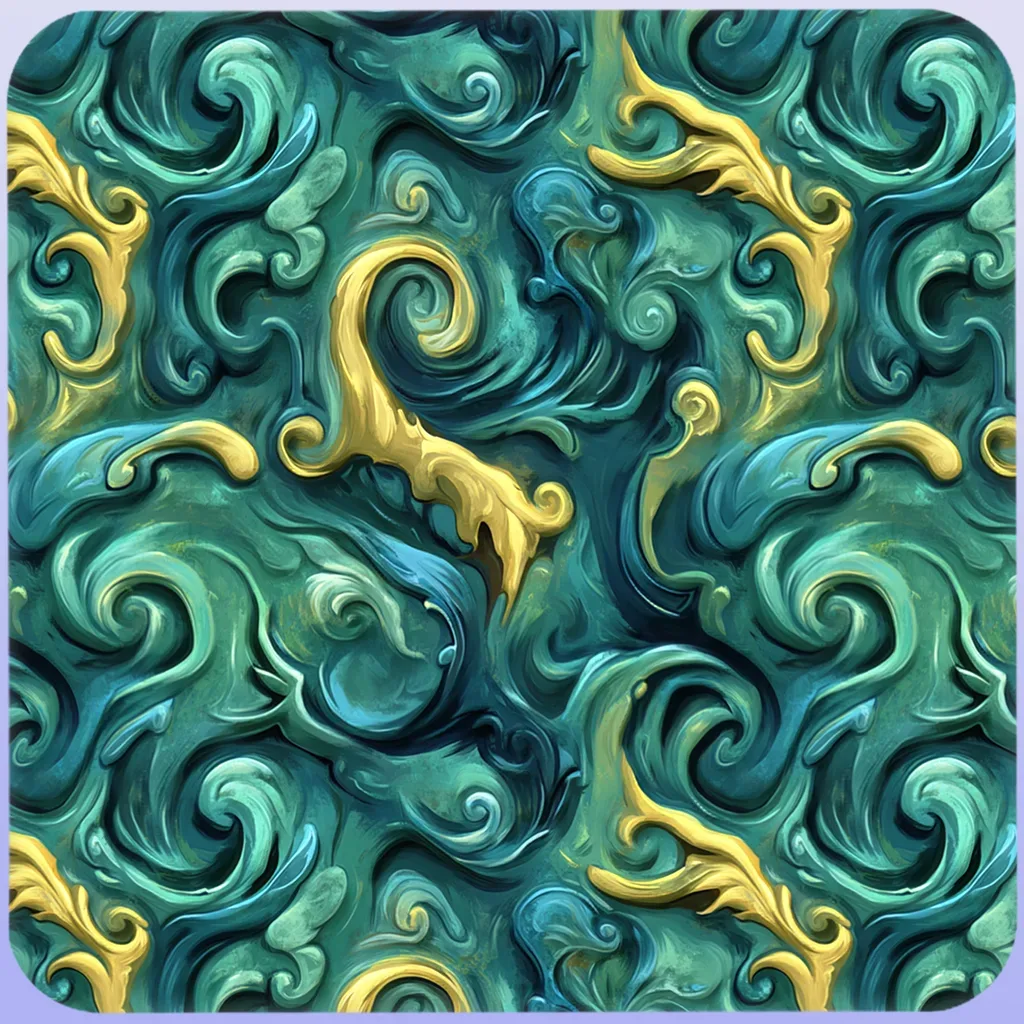 Stylized Water Seamless Texture - FlippedNormals