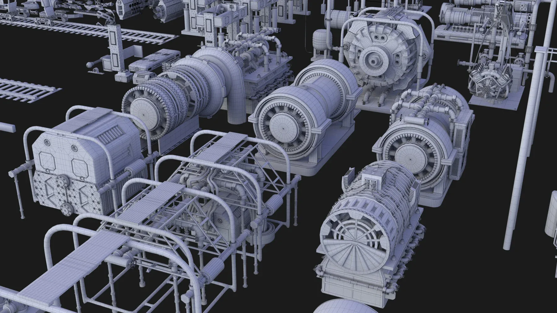 Industrial Kitbash - 200+ Models - FlippedNormals Industrial Kitbash - 200+ Models - FlippedNormals