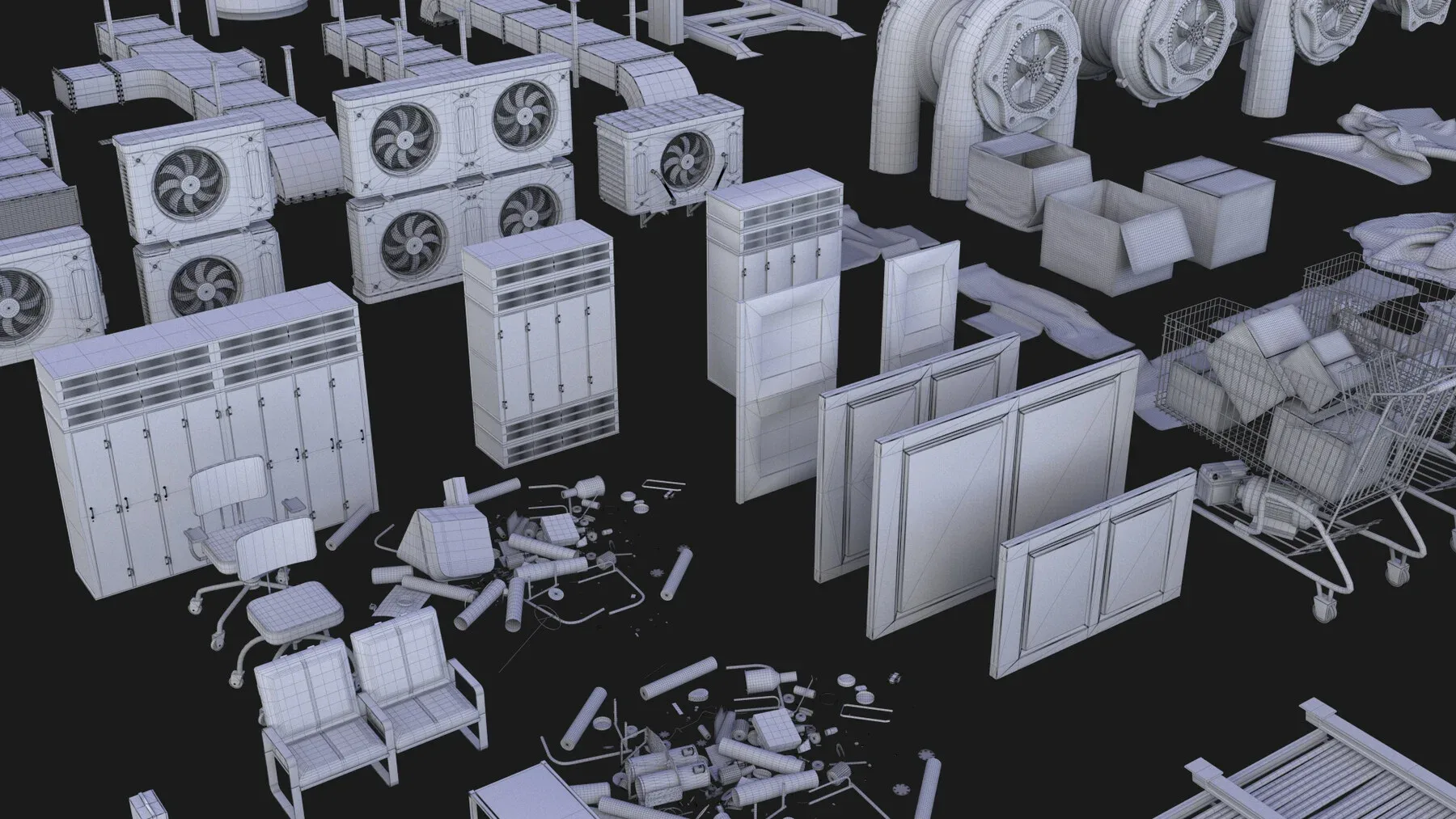Industrial Kitbash - 200+ Models - FlippedNormals Industrial Kitbash - 200+ Models - FlippedNormals
