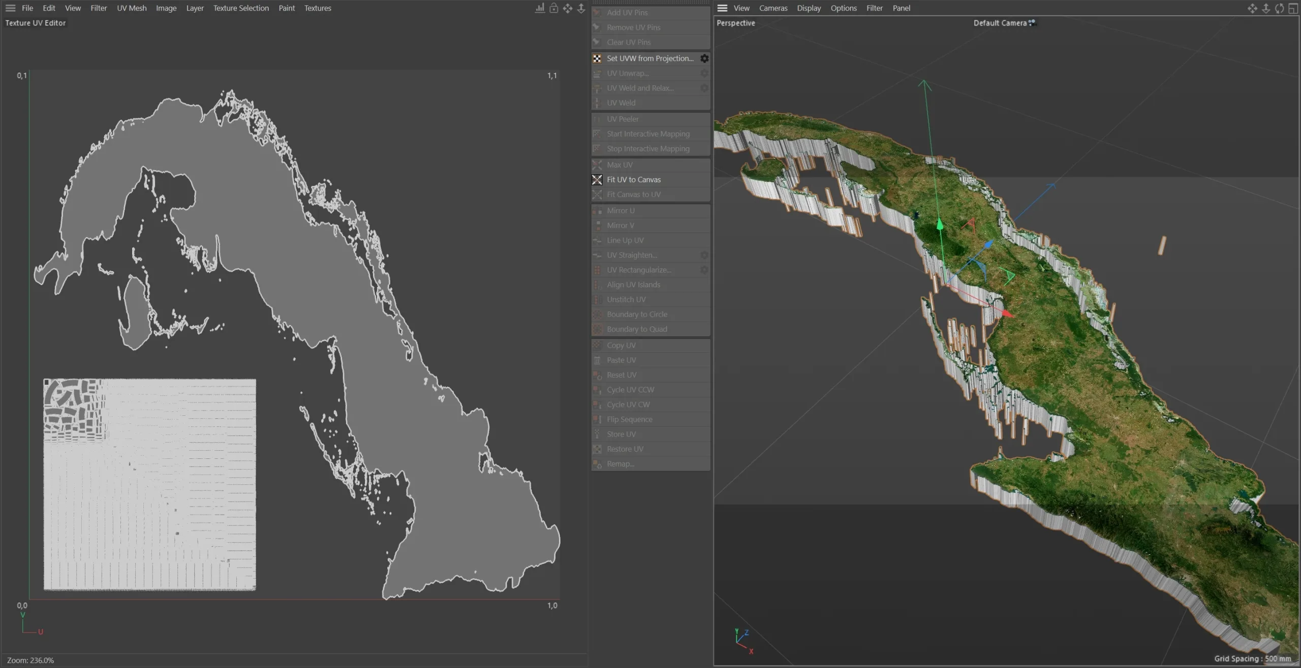 Cuba Terrain Map - FlippedNormals