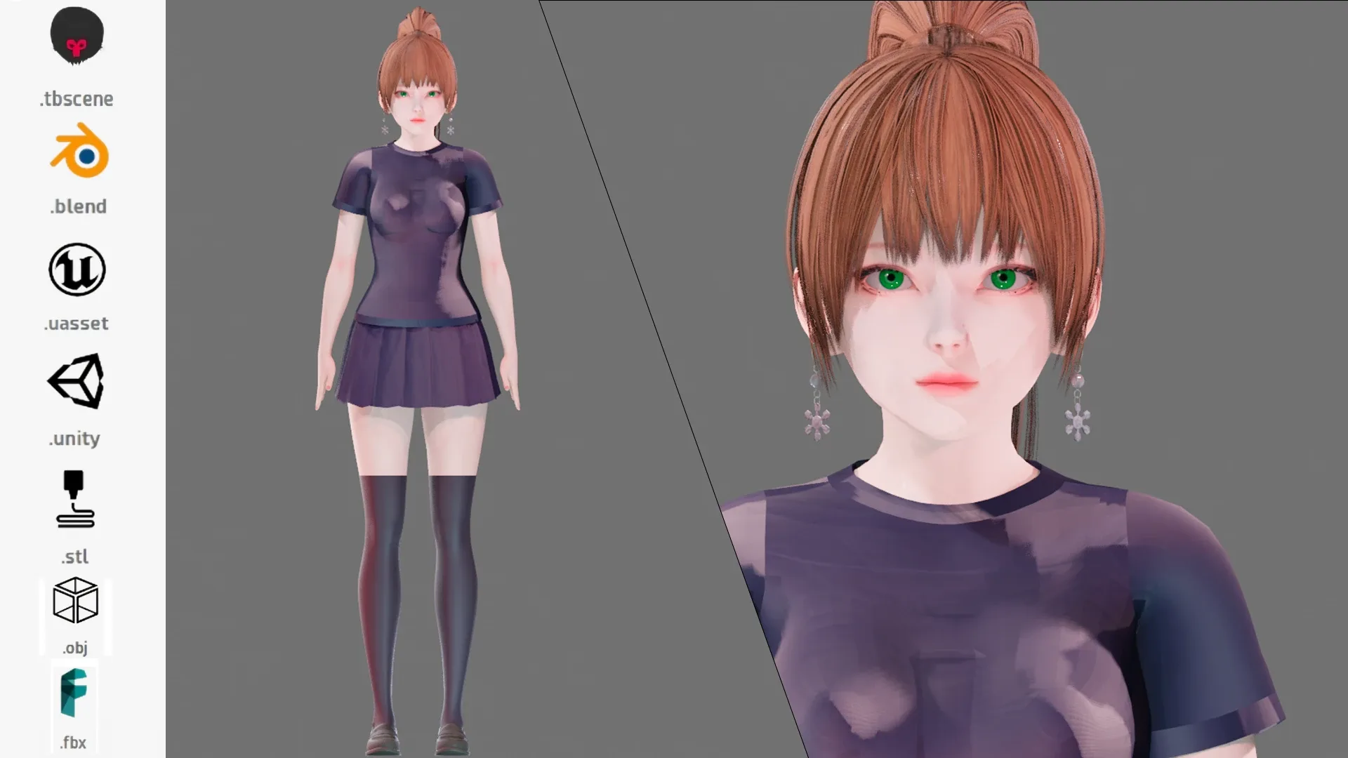 Casual Clothing 0016 - UE5 - Unity - FlippedNormals