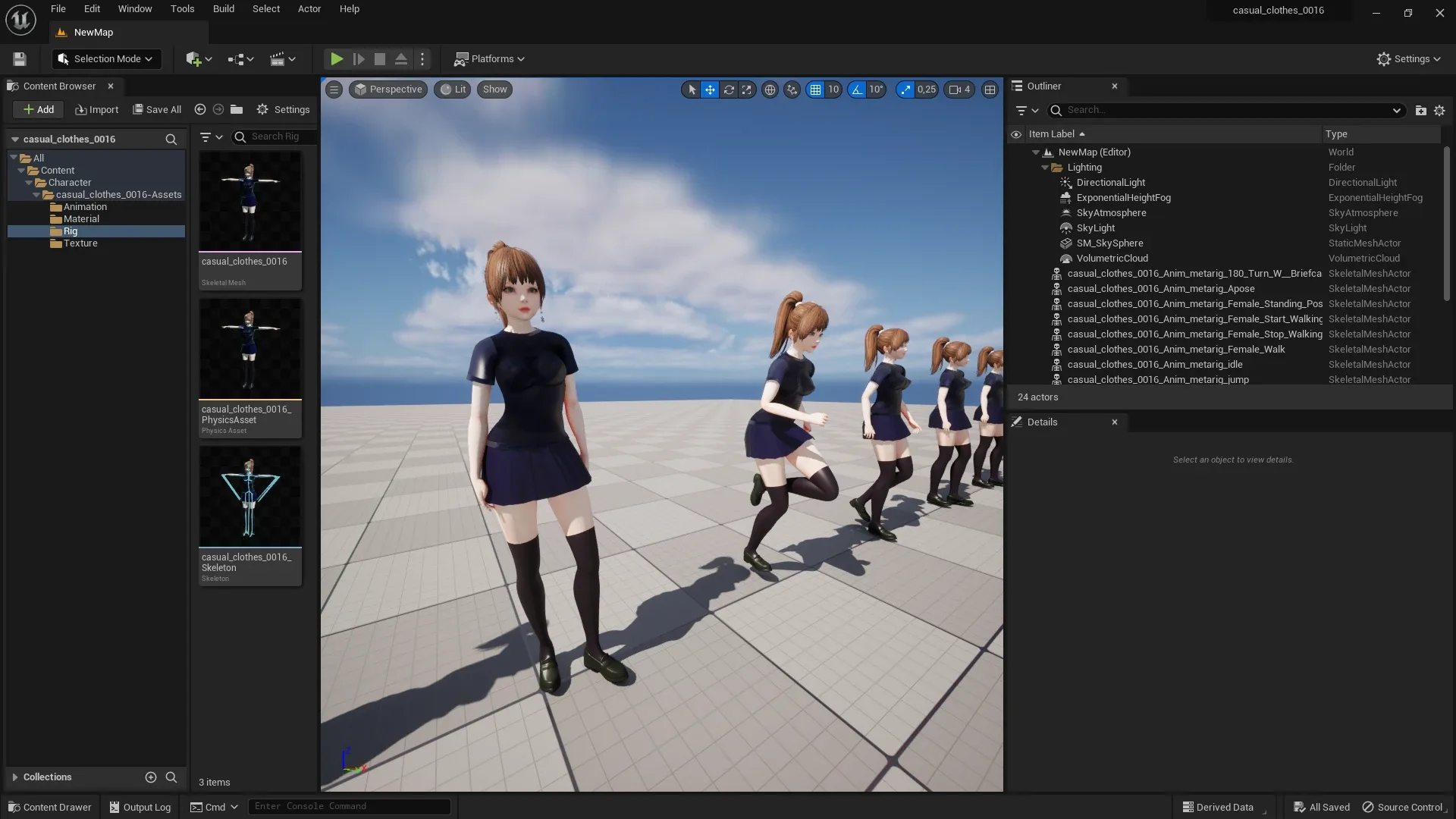 Casual Clothing 0016 - UE5 - Unity - FlippedNormals