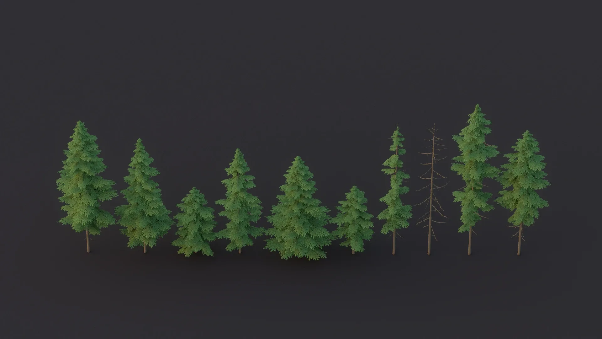Pine tree pack G90 - FlippedNormals