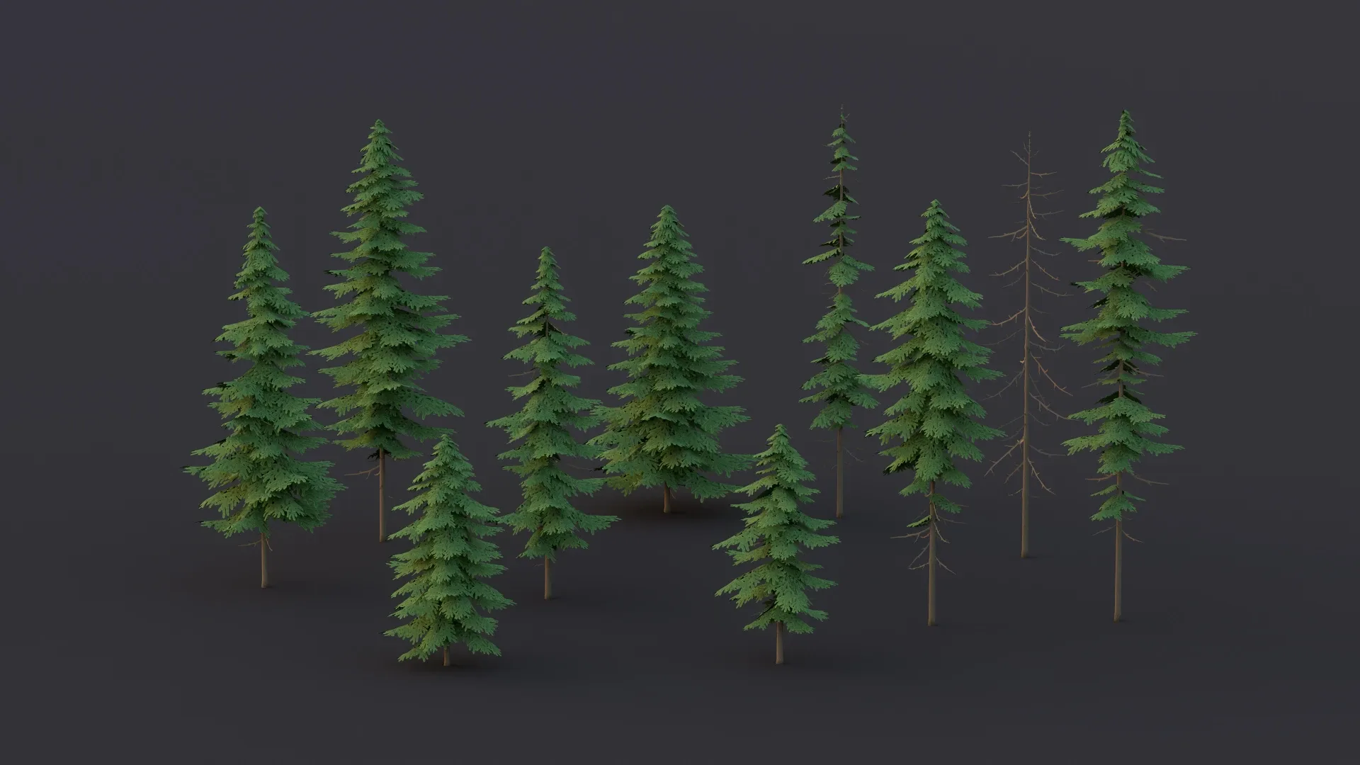 Pine tree pack G90 - FlippedNormals