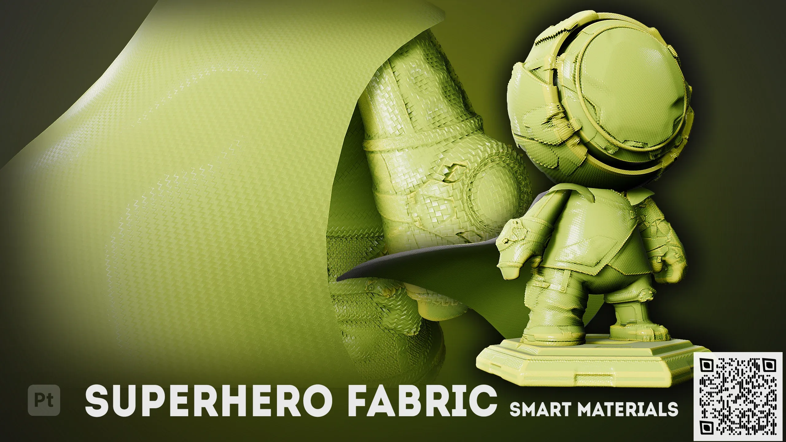 Superhero Fabric Smart Materials - FlippedNormals