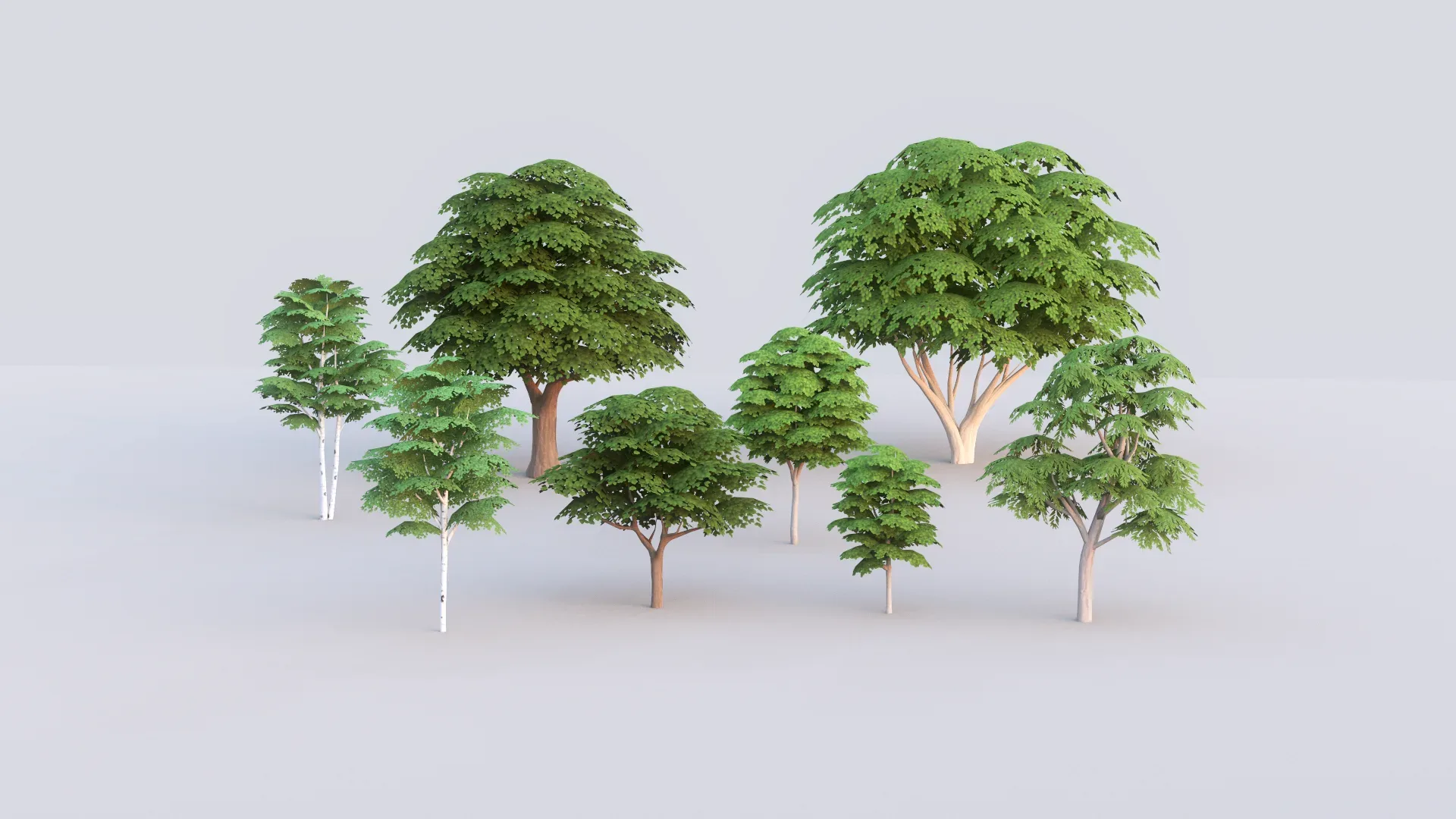 Tree pack G86 - FlippedNormals