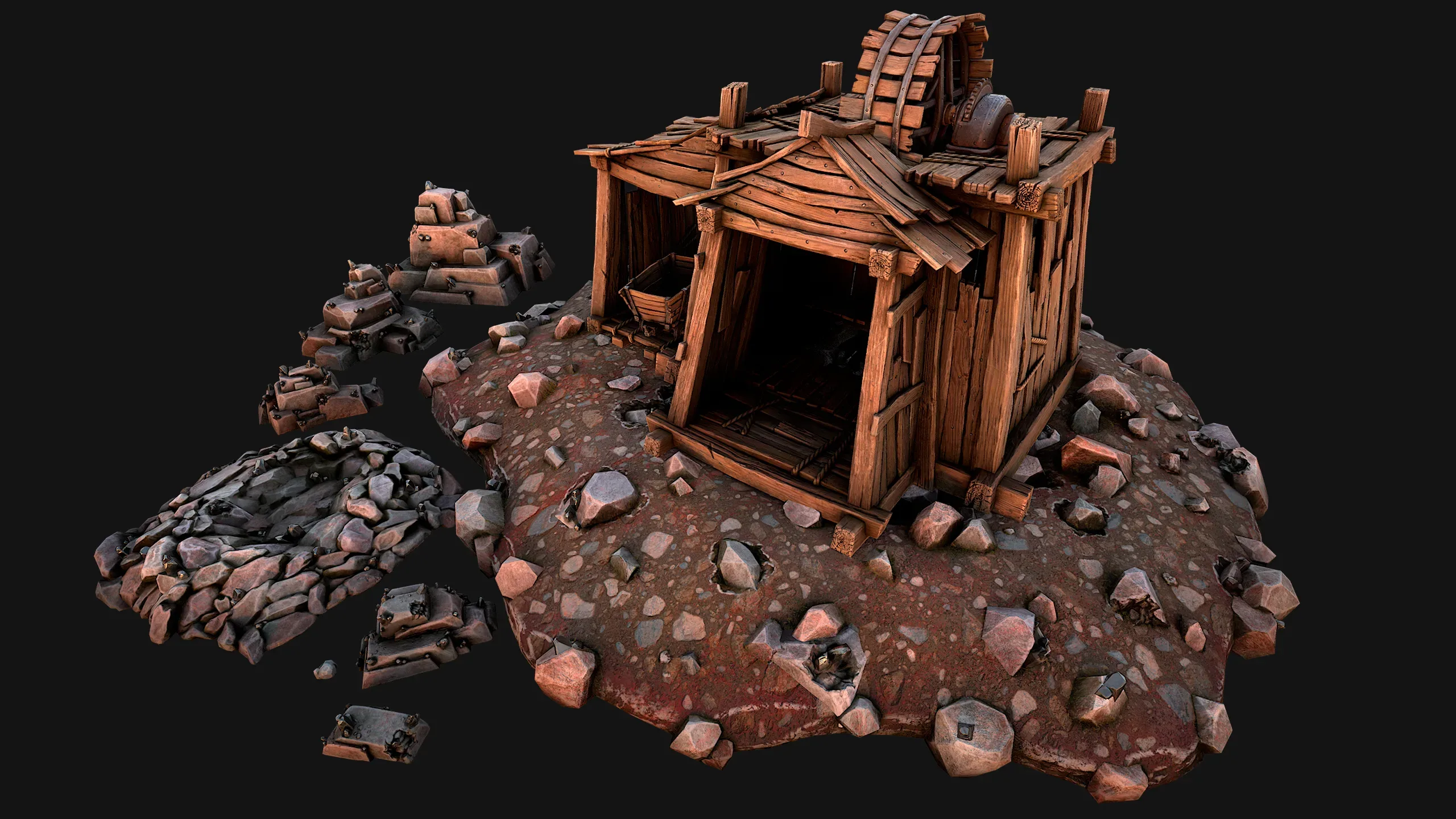 Medieval Tin Ore Mine - FlippedNormals