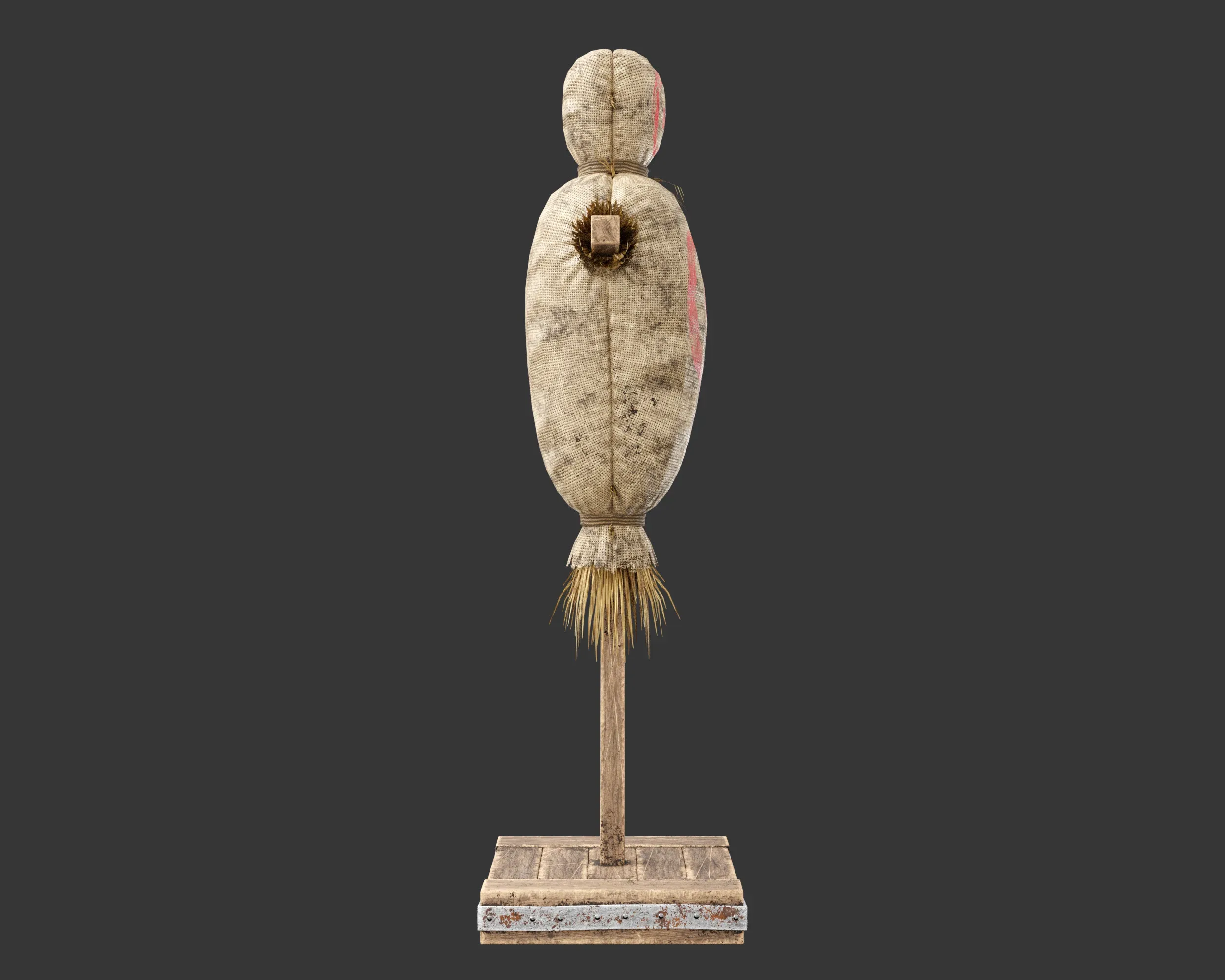 Medieval Training Dummy Hay - FlippedNormals