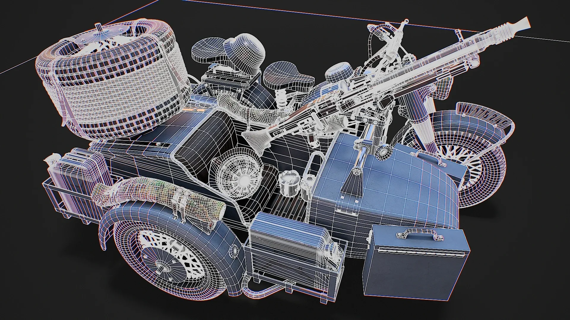 Military motorcycle - FlippedNormals