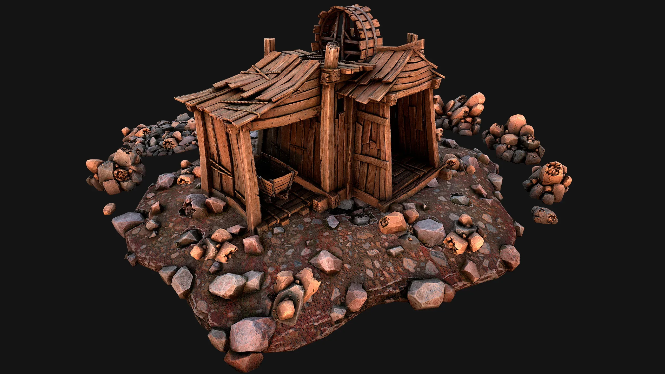 Medieval Copper Ore Mine - FlippedNormals