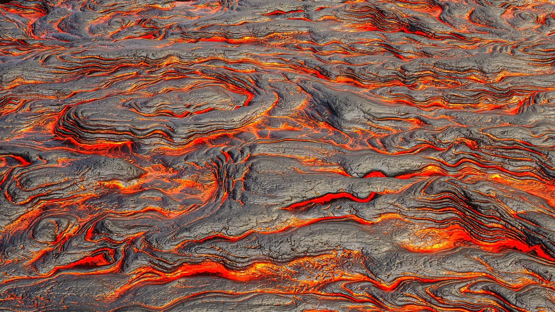 Lava Material with editable parameters - FlippedNormals