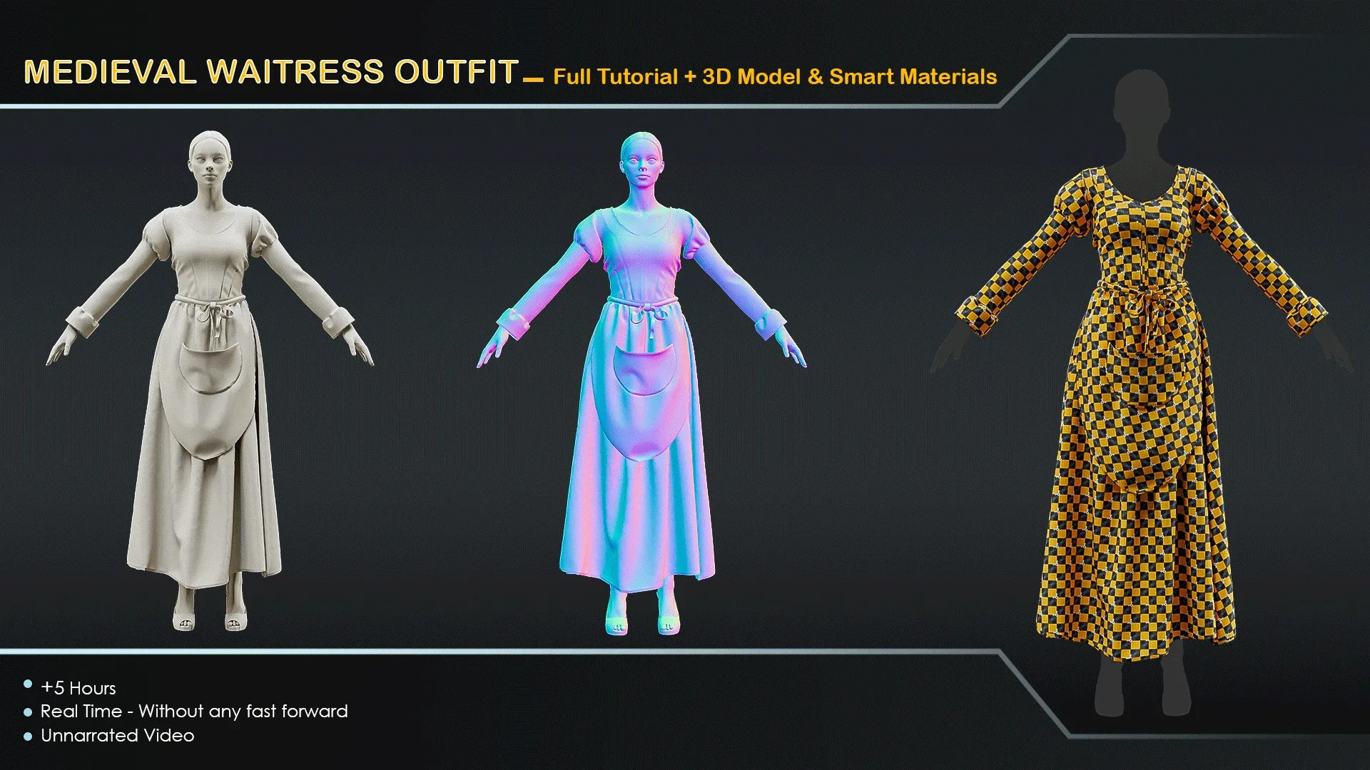 Full Tutorial / 3D Model + Smart - FlippedNormals