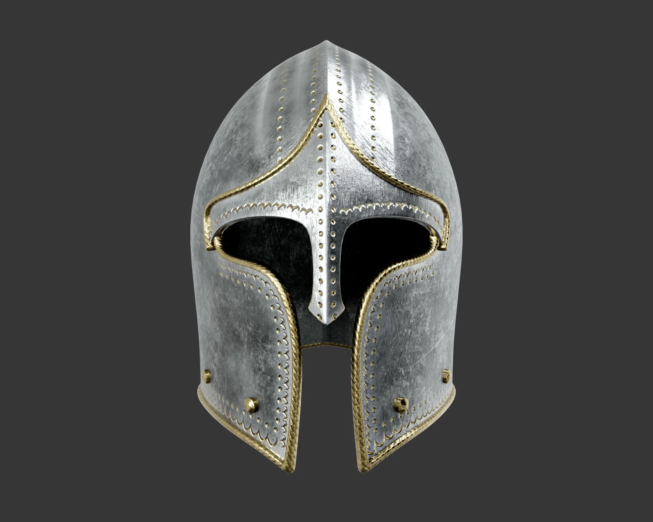 Medieval Noble Armor Helmets - FlippedNormals