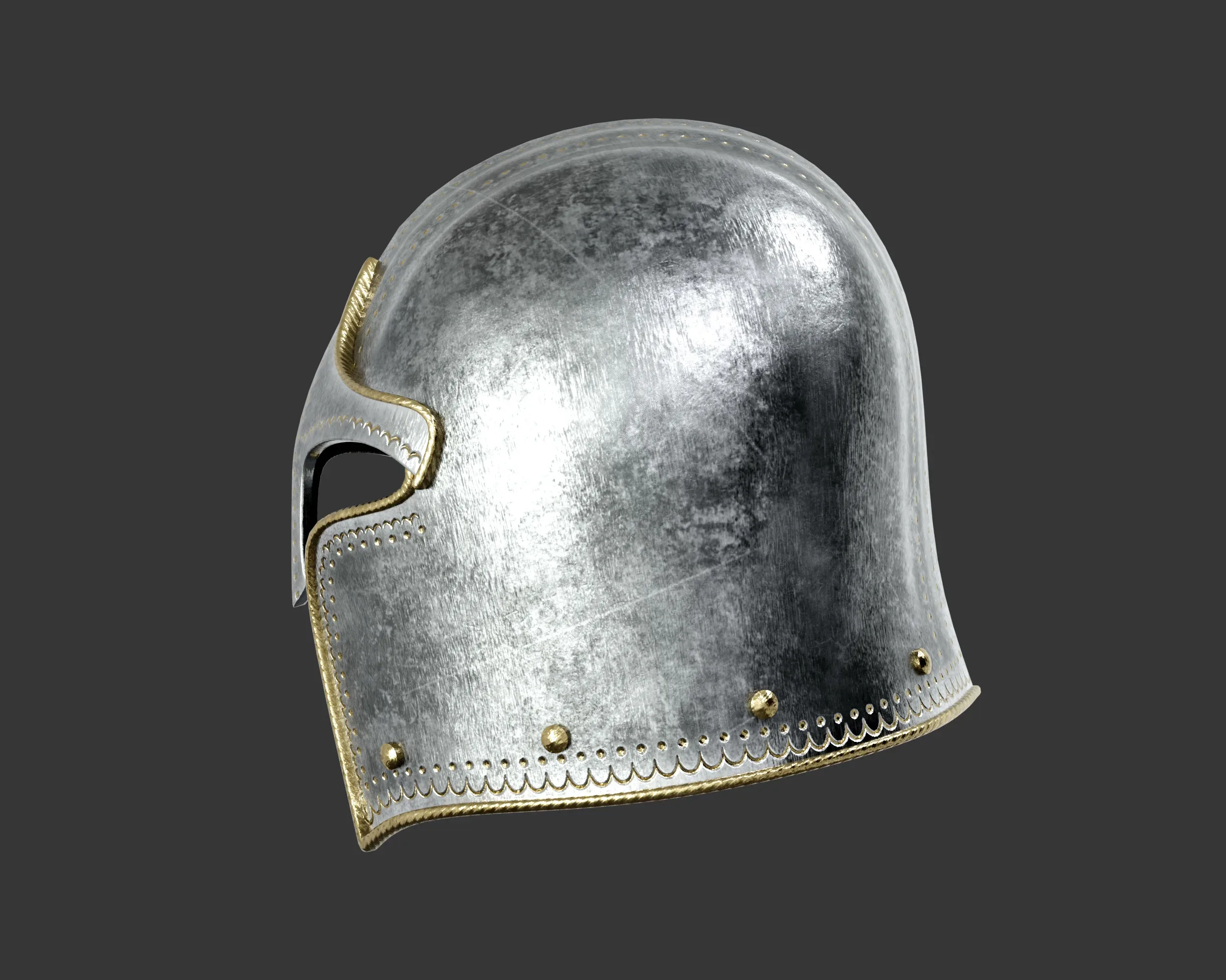 Medieval Noble Armor Helmets - FlippedNormals