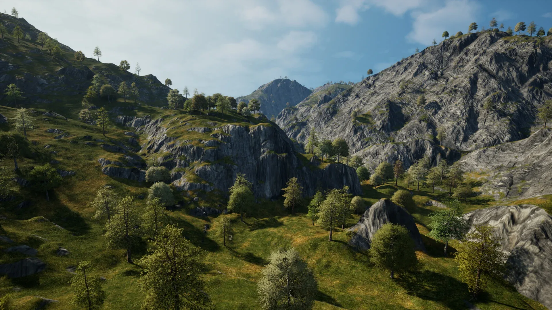 Landscape Procedural Ecosystem - FlippedNormals