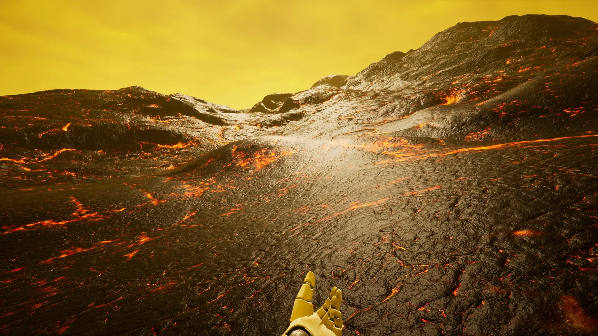 Venus (Hell) Procedural Landscape - FlippedNormals