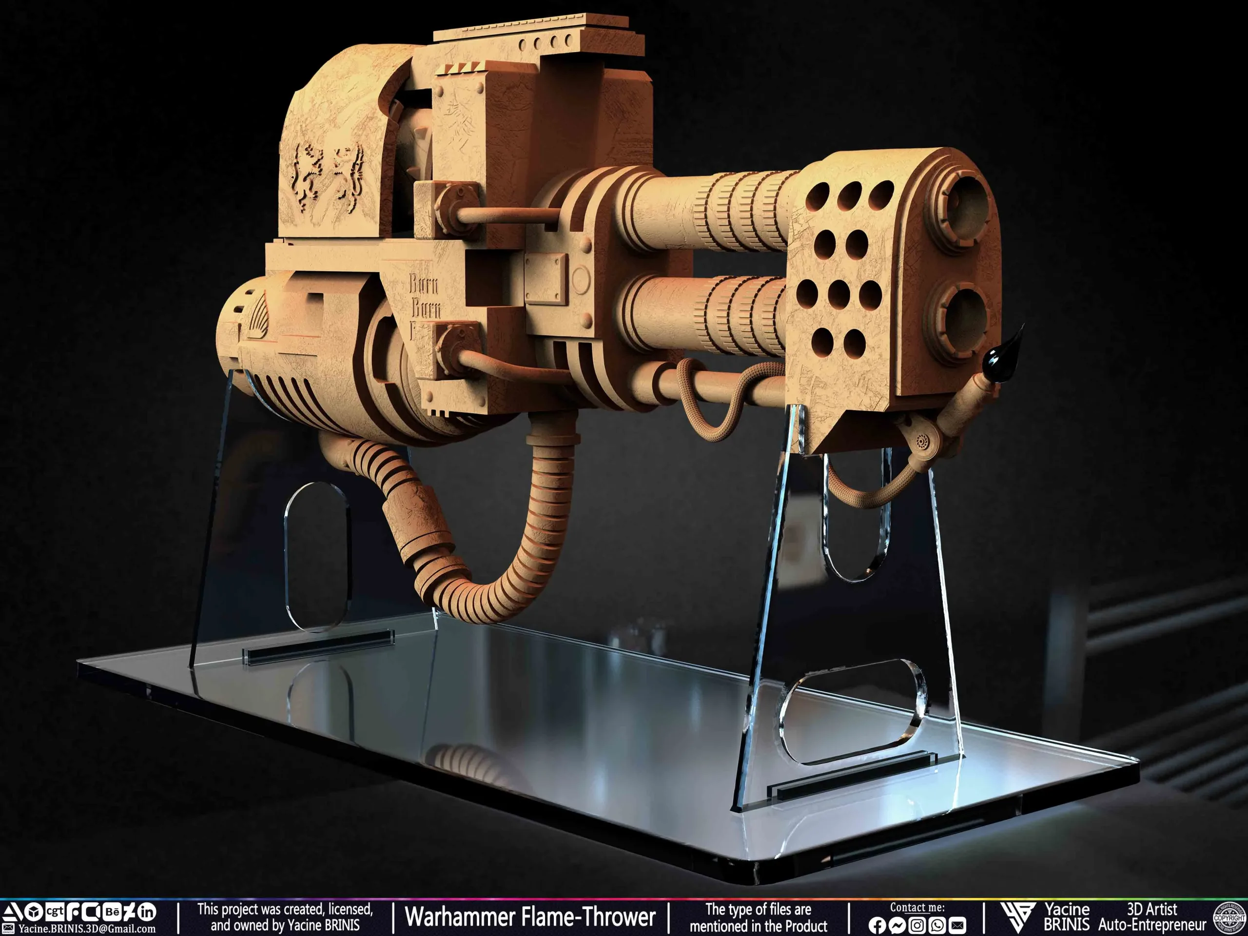 Warhammer Flame Thrower - FlippedNormals