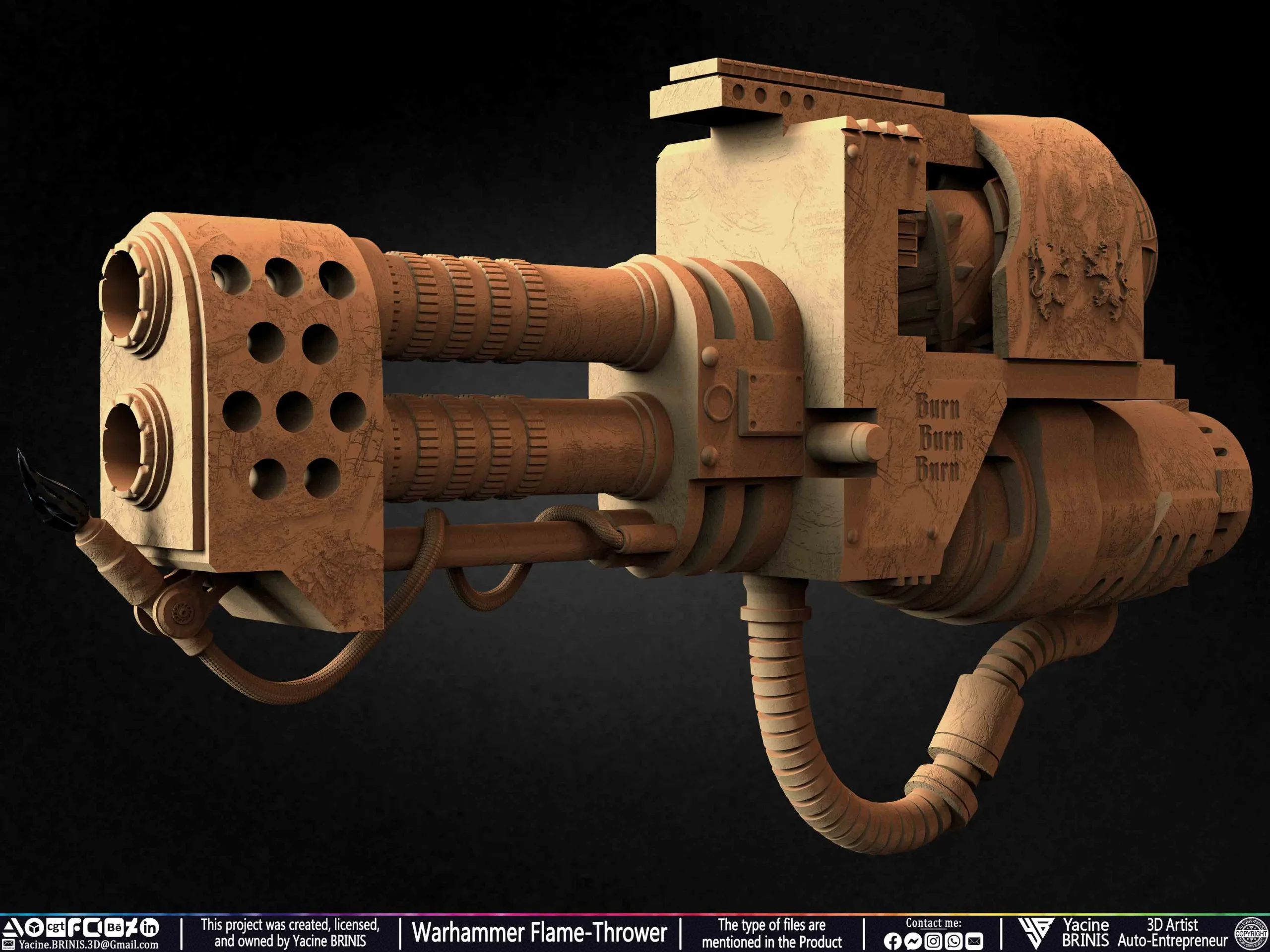 Warhammer Flame Thrower - FlippedNormals