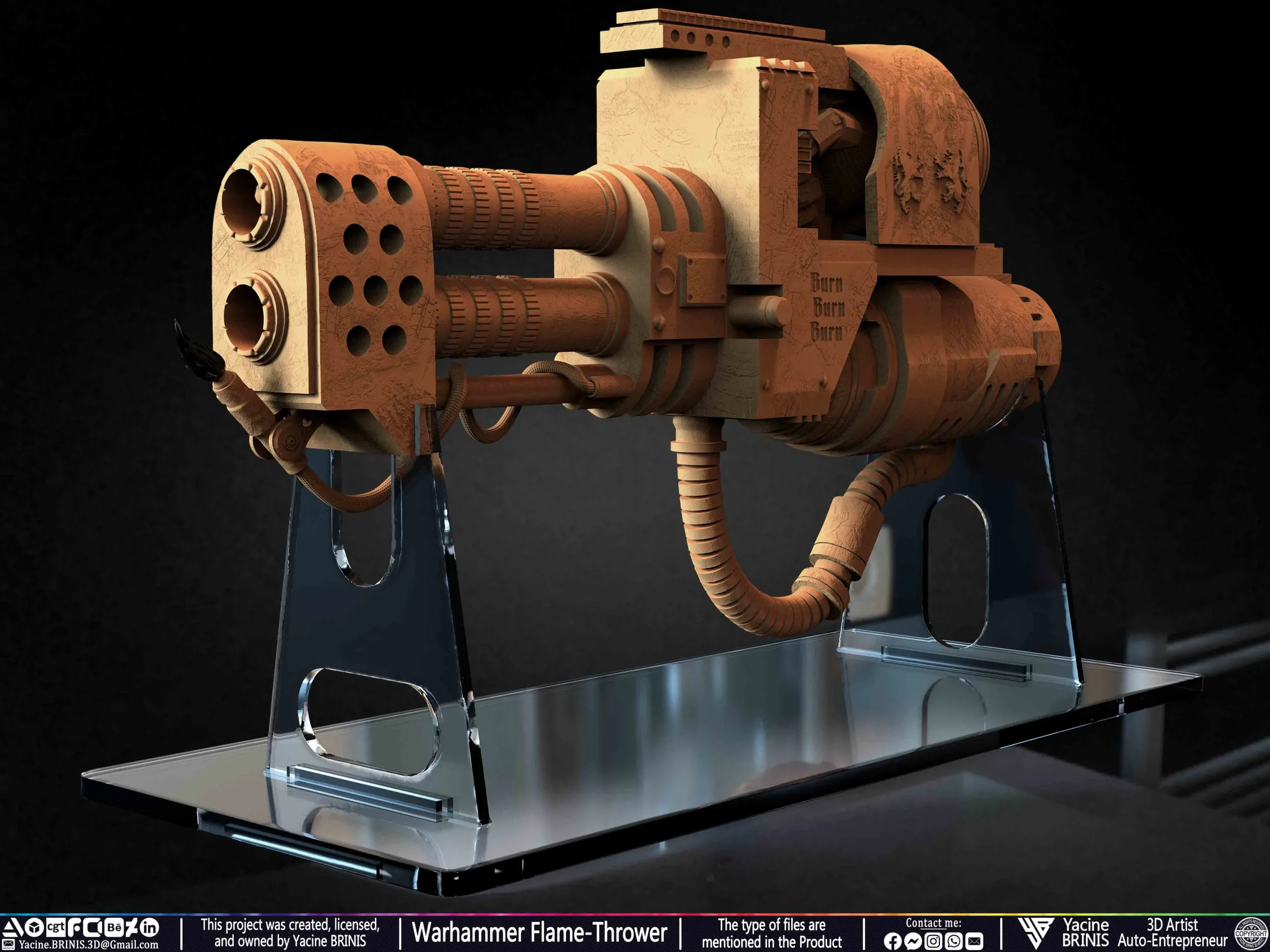 Warhammer Flame Thrower - FlippedNormals