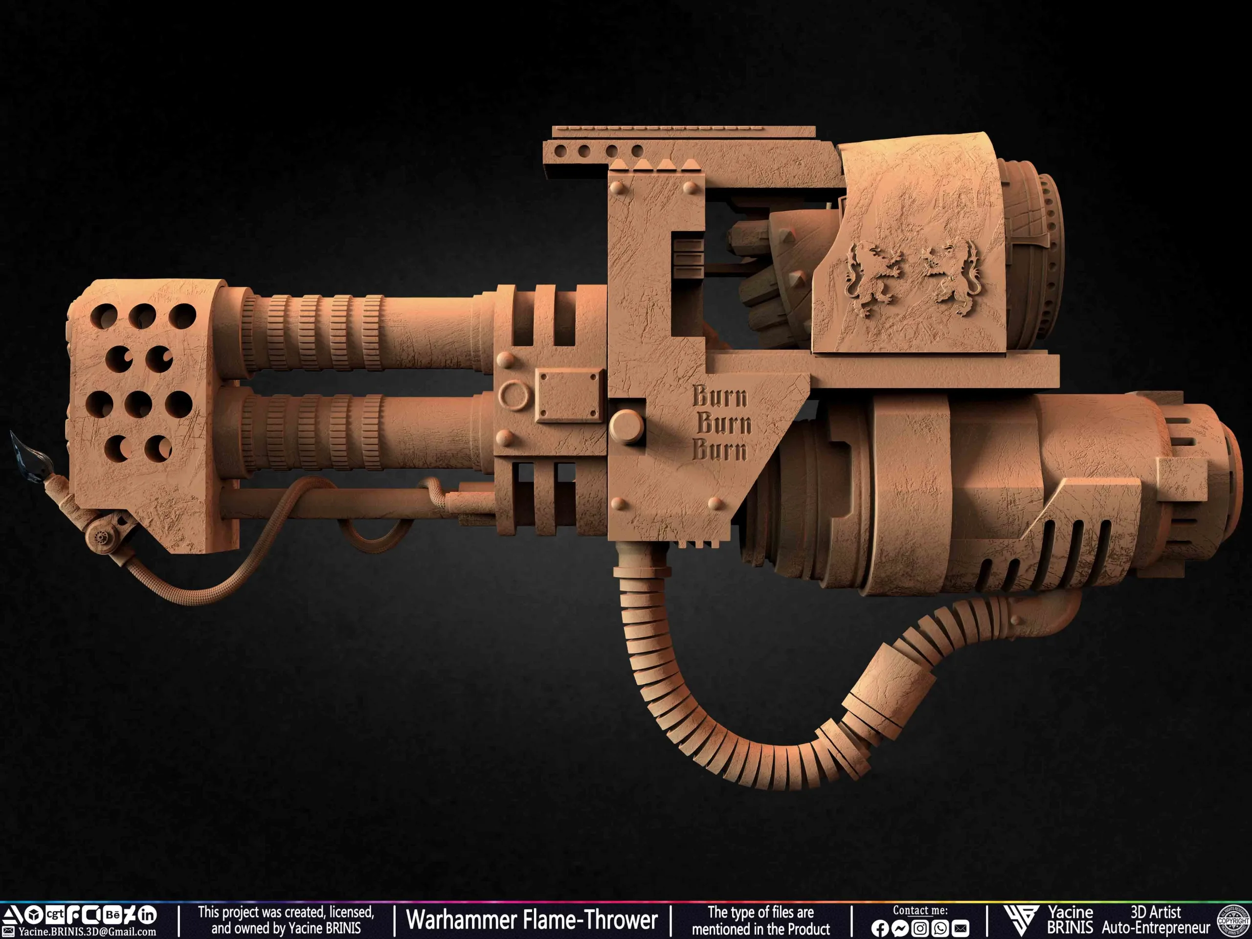 Warhammer Flame Thrower - FlippedNormals