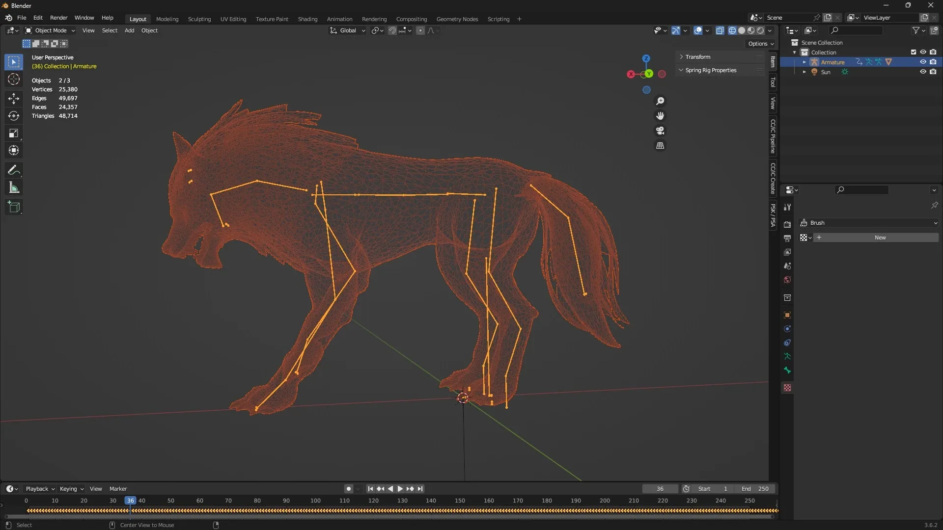 Wolf_B1 - FlippedNormals