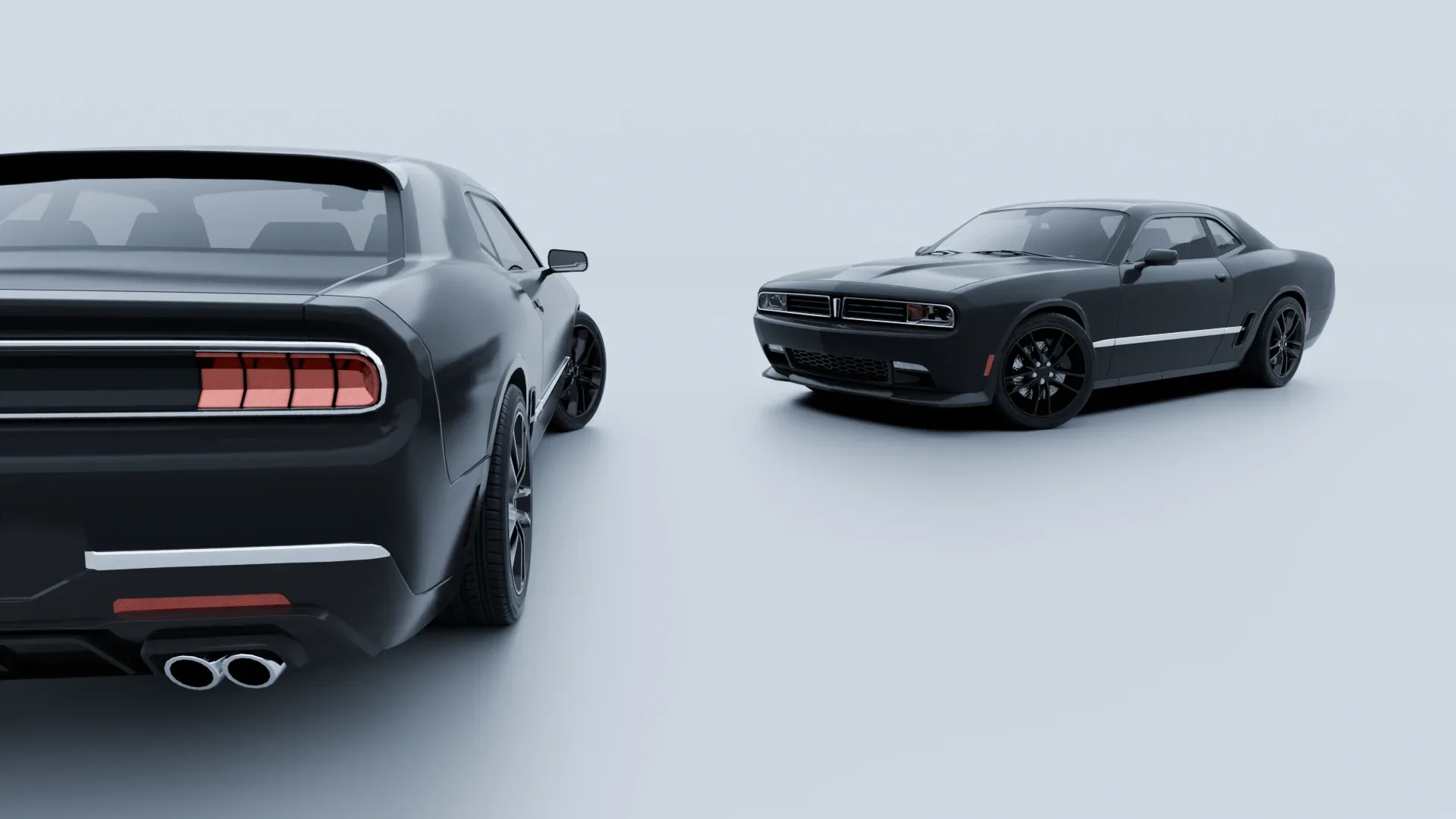 Muscle Car 1 - Game Ready Vehicle - FlippedNormals