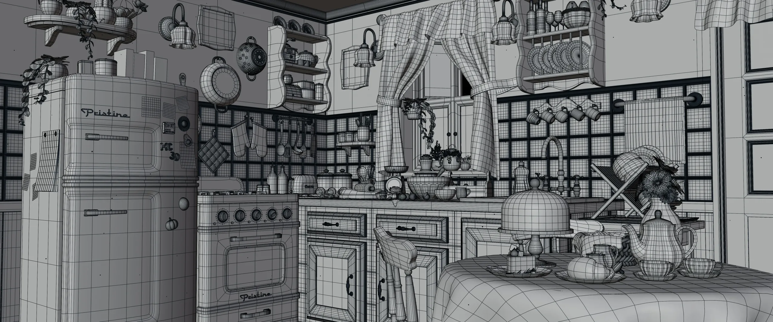 Stylized Kitchen Course : A Complete - FlippedNormals