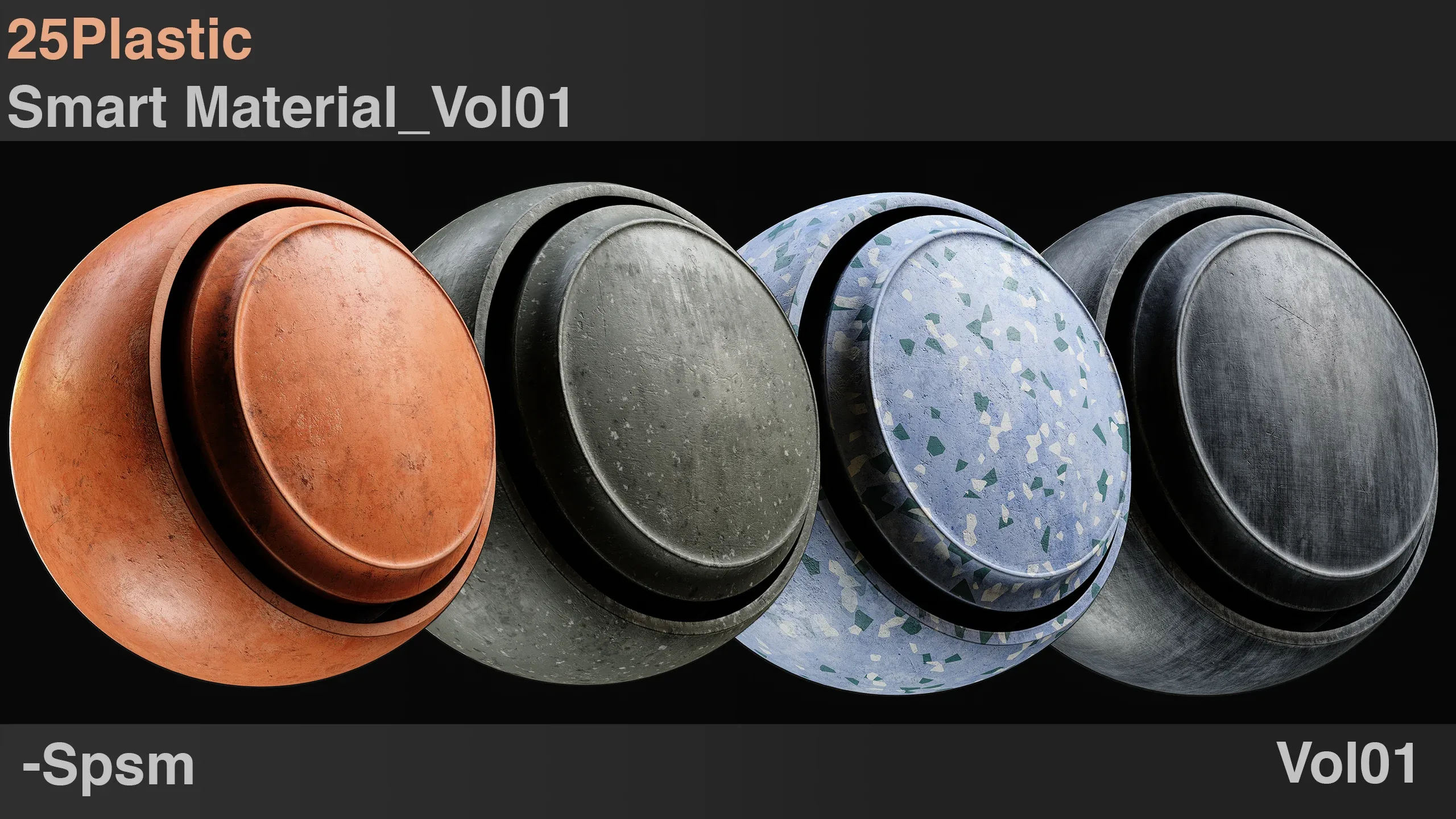 25 Plastic Smart Material - FlippedNormals