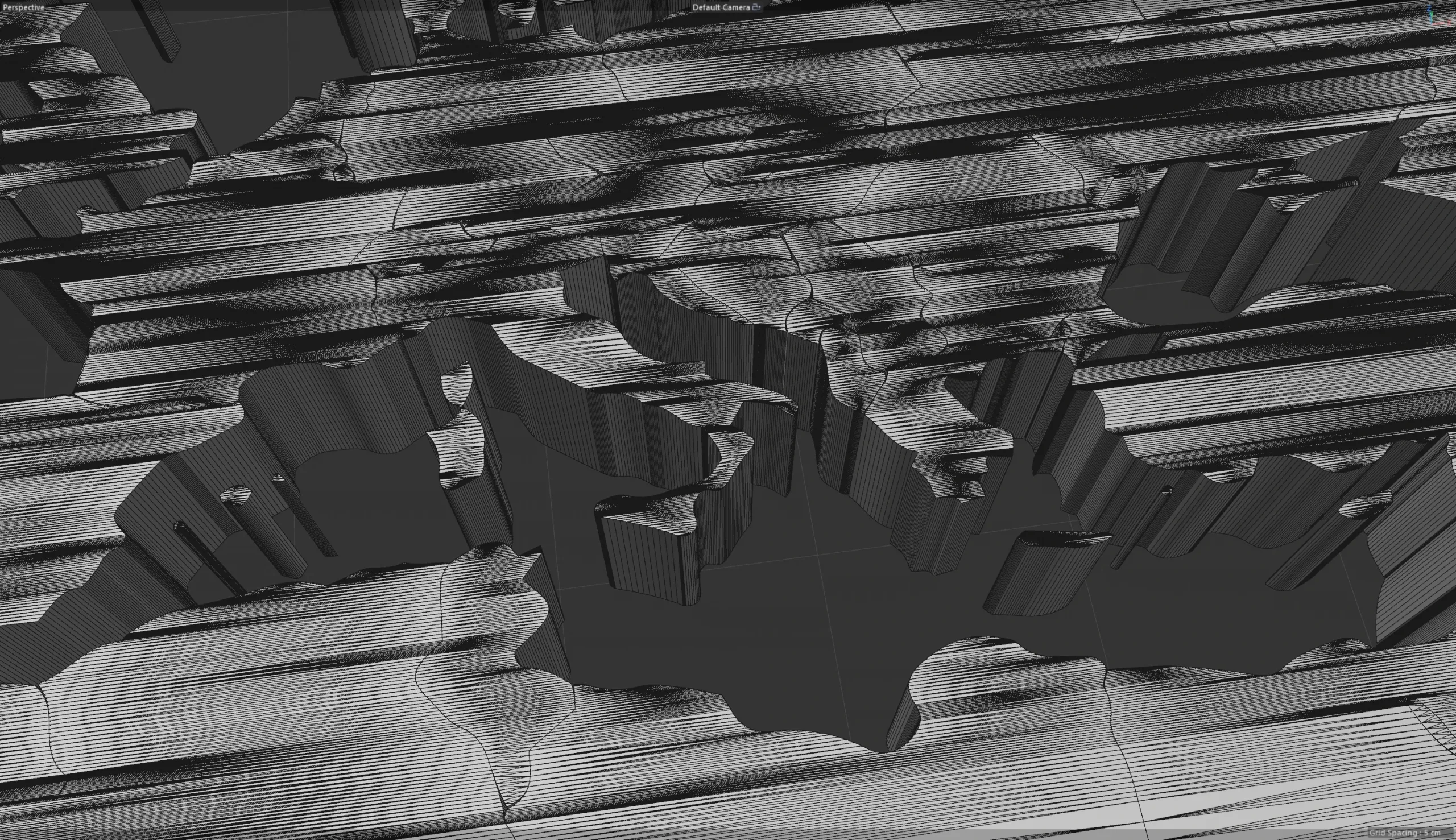 Countries Offset Map - FlippedNormals